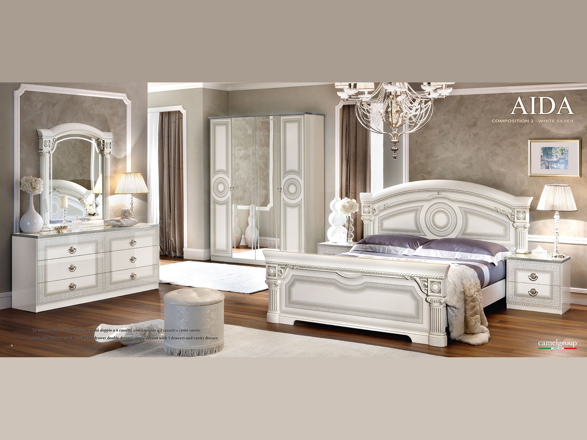 Aida Bedroom Set – Istanbul Furniture - Home of Unique Turkish Furniture