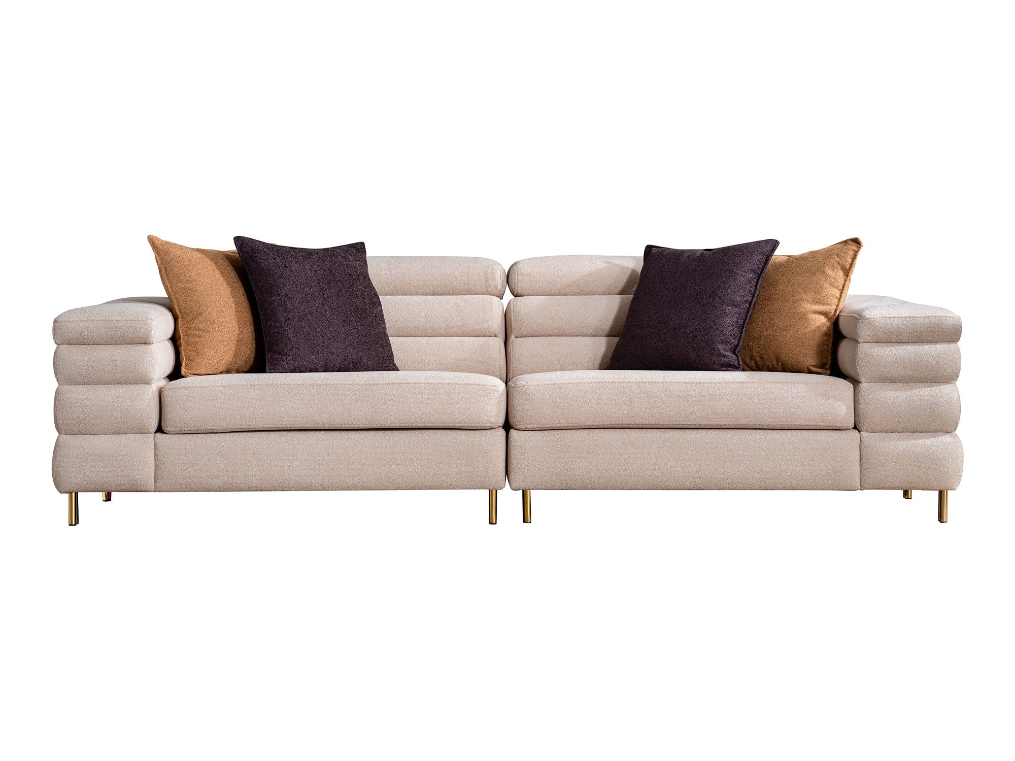 Petra Square Arm Sofa – Istanbul Furniture - Home of Unique Turkish Furniture