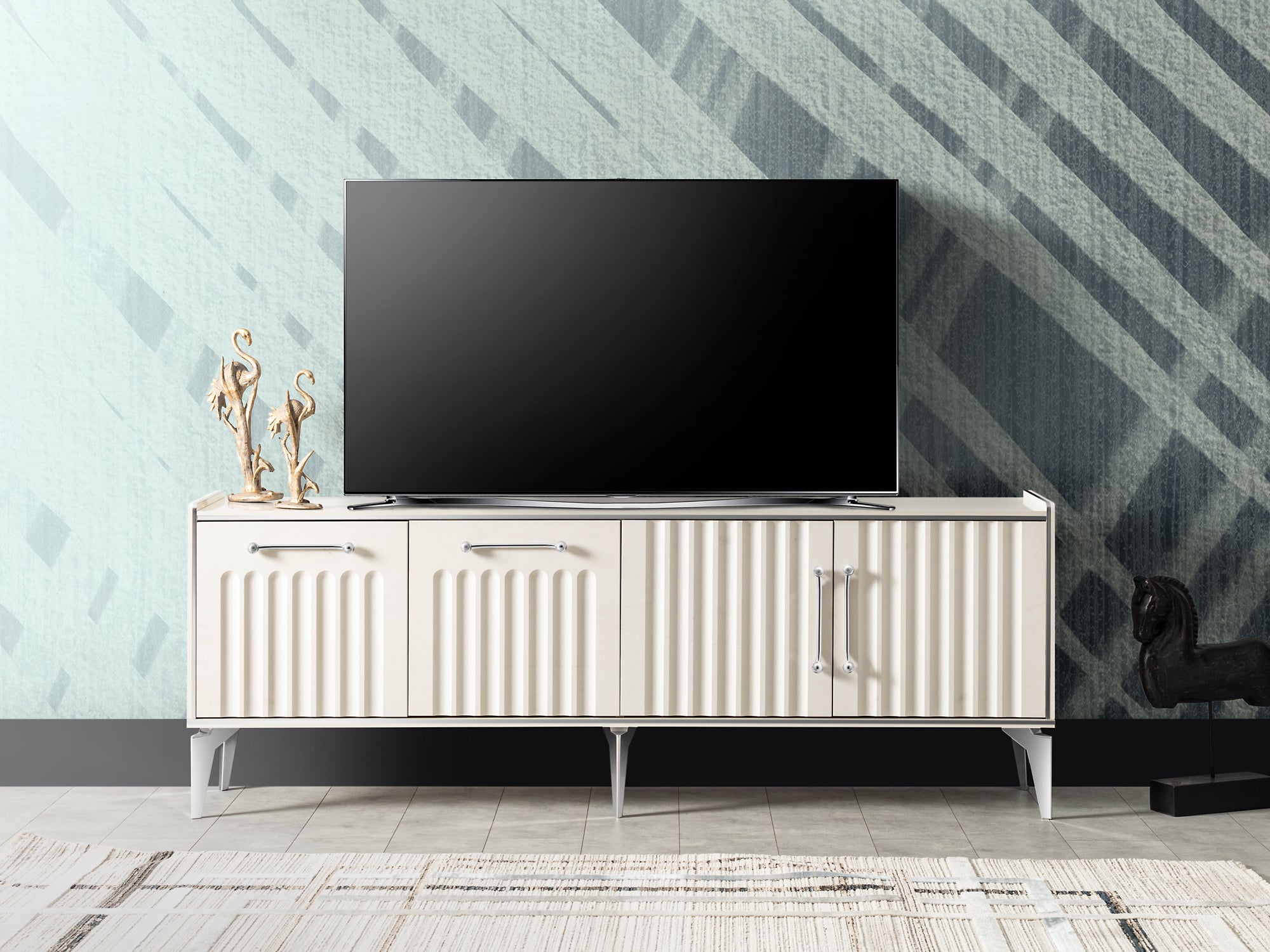 Alfemo 71" Wide TV Stand – Istanbul Furniture - Home of Unique Turkish ...