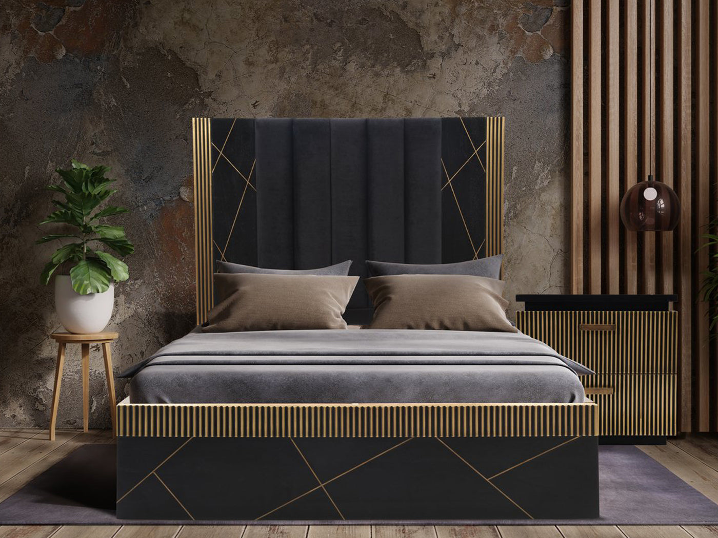 Allure Platform Bed – Istanbul Furniture - Home of Unique Turkish Furniture