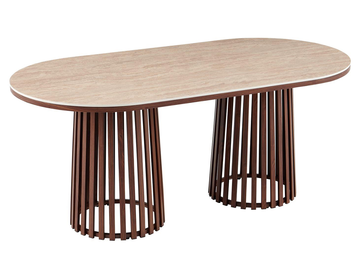 Aurora Taly 71" Wide Oval Dining Table – Istanbul Furniture - Home of ...
