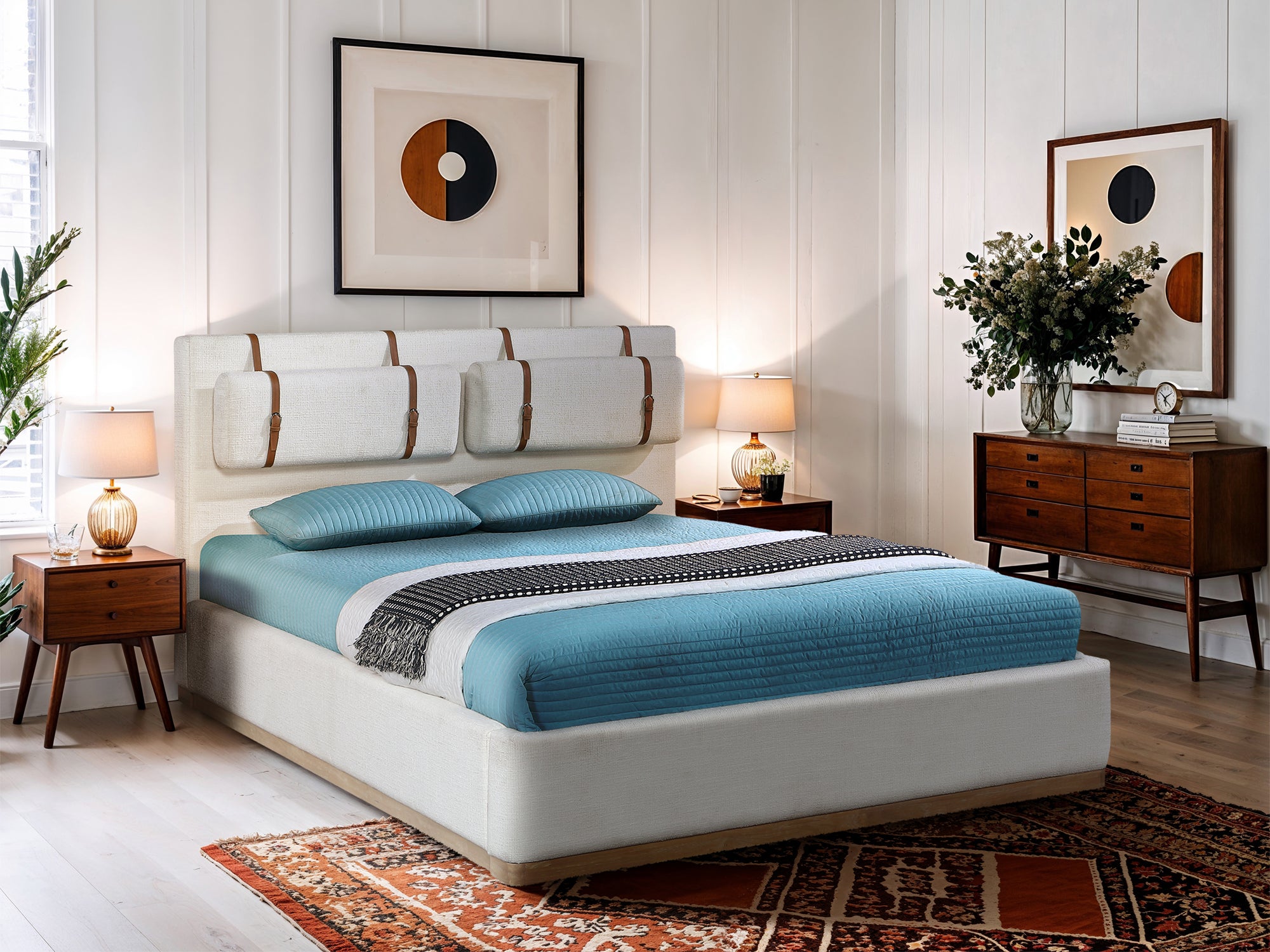 Bennet Platform Bed – Istanbul Furniture - Home of Unique Turkish Furniture