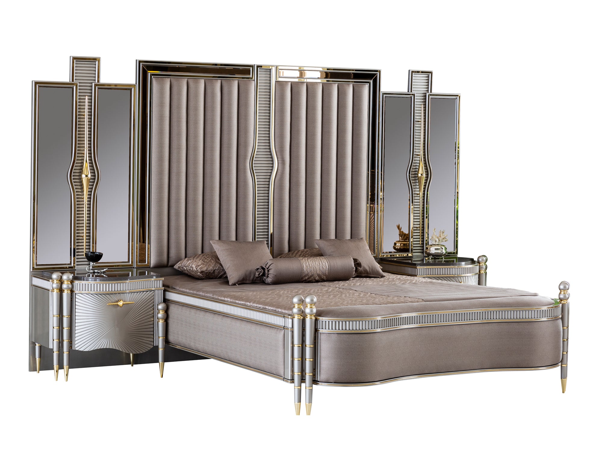 Bentley Platform Bed – Istanbul Furniture - Home of Unique Turkish ...
