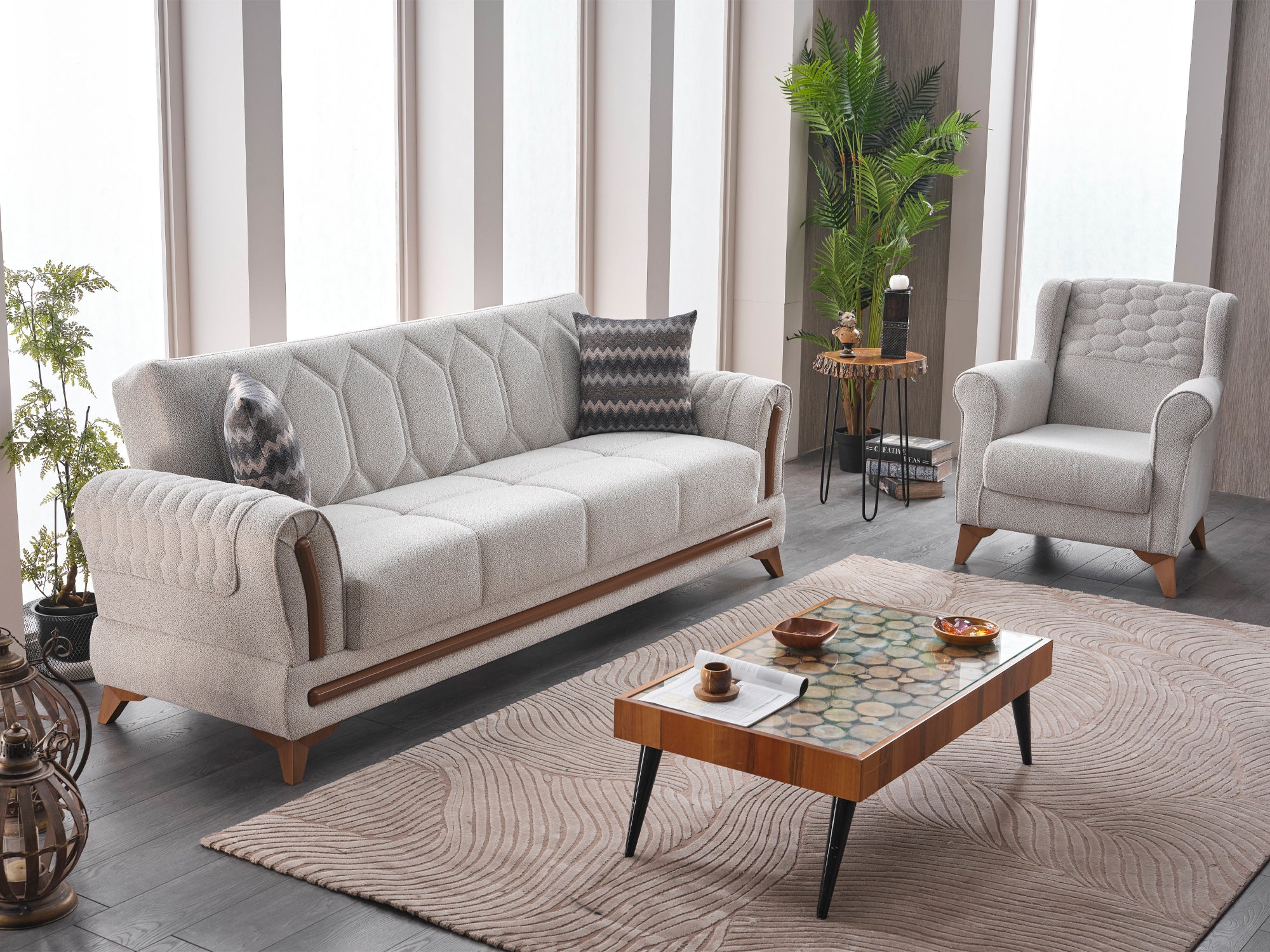 Bodrum Living Room Set – Istanbul Furniture - Home of Unique Turkish ...