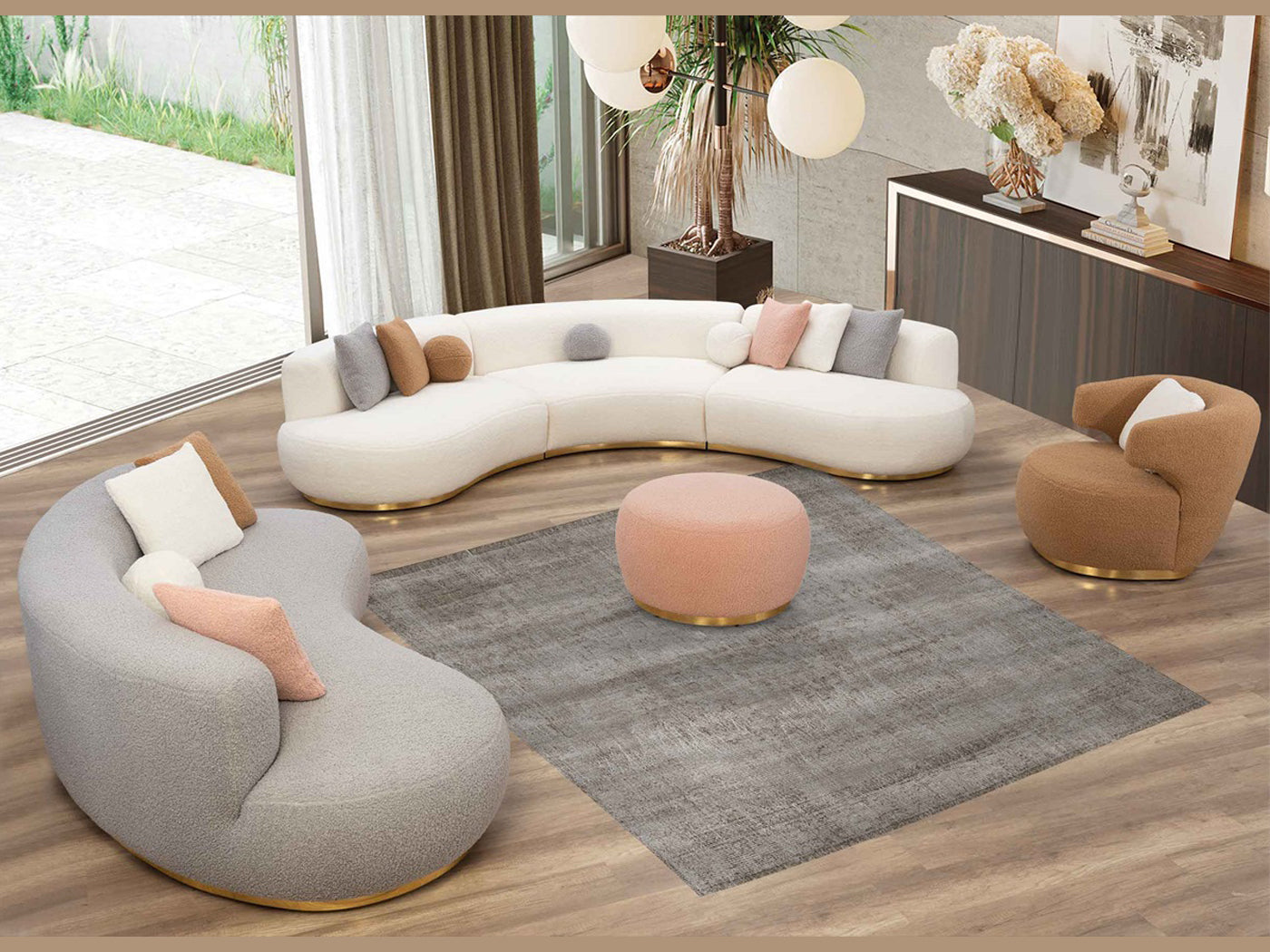 Dora Living Room Set – Istanbul Furniture - Home of Unique Turkish ...