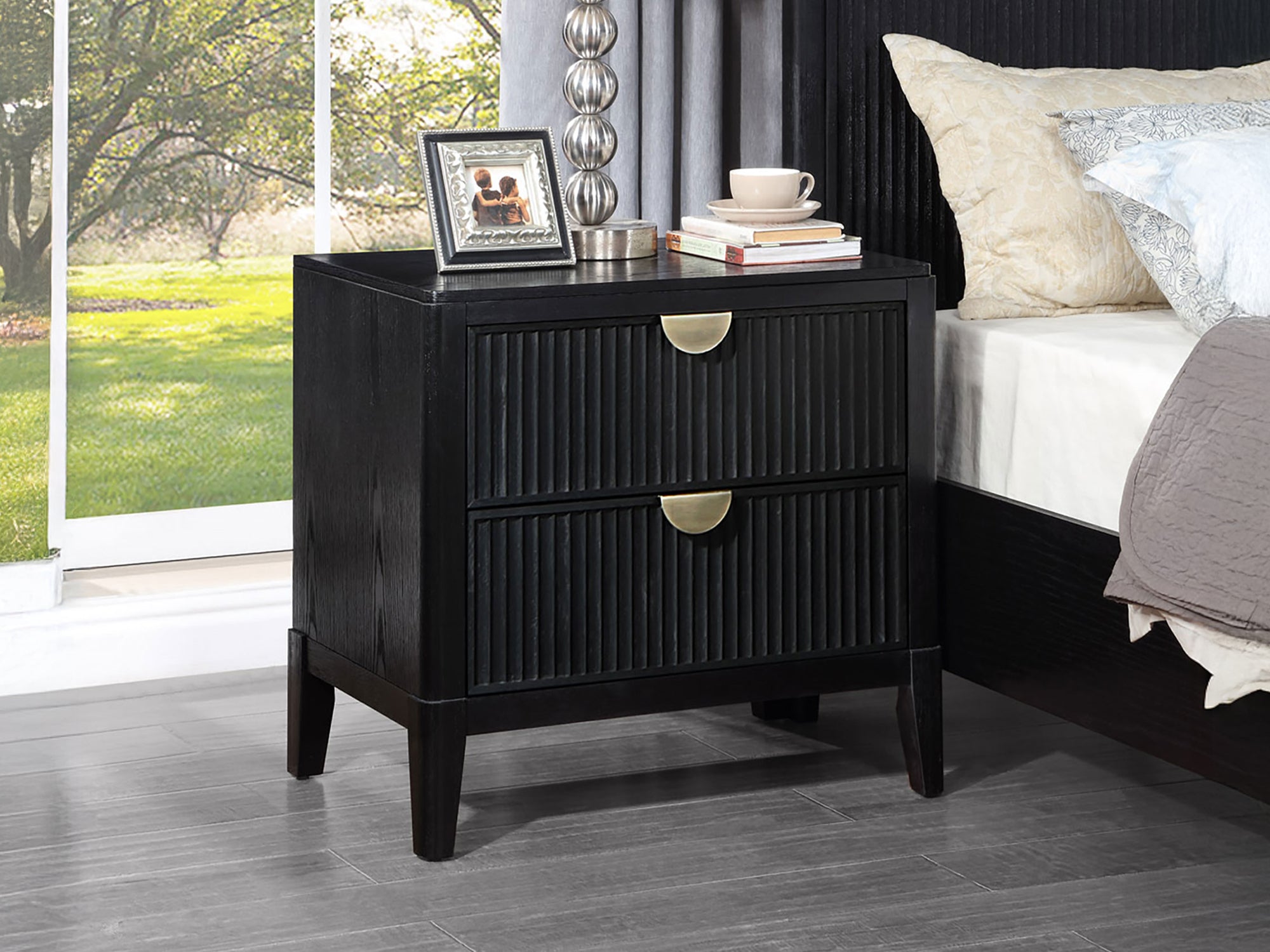 Brookmead 26.5" Tall 2 Drawer Nightstand – Istanbul Furniture - Home of ...