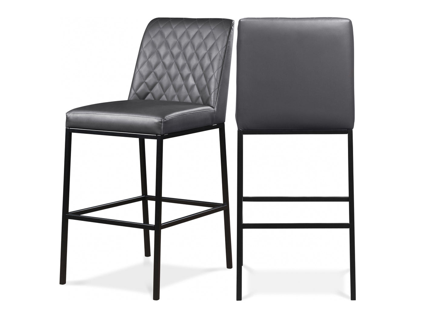 Bryce Leather Bar Stool (Set of 2) – Istanbul Furniture - Home of ...