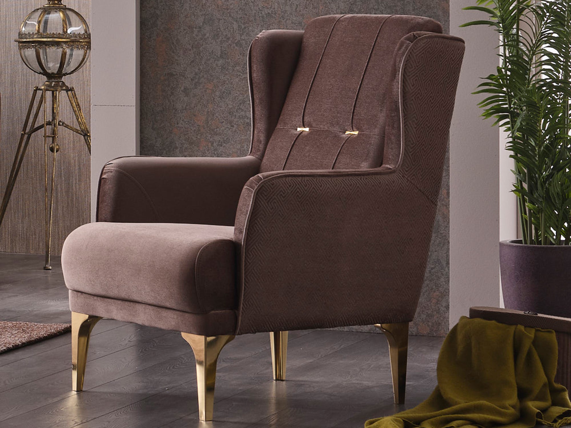 Clara 28" Wide Tufted Armchair – Istanbul Furniture - Home of Unique ...