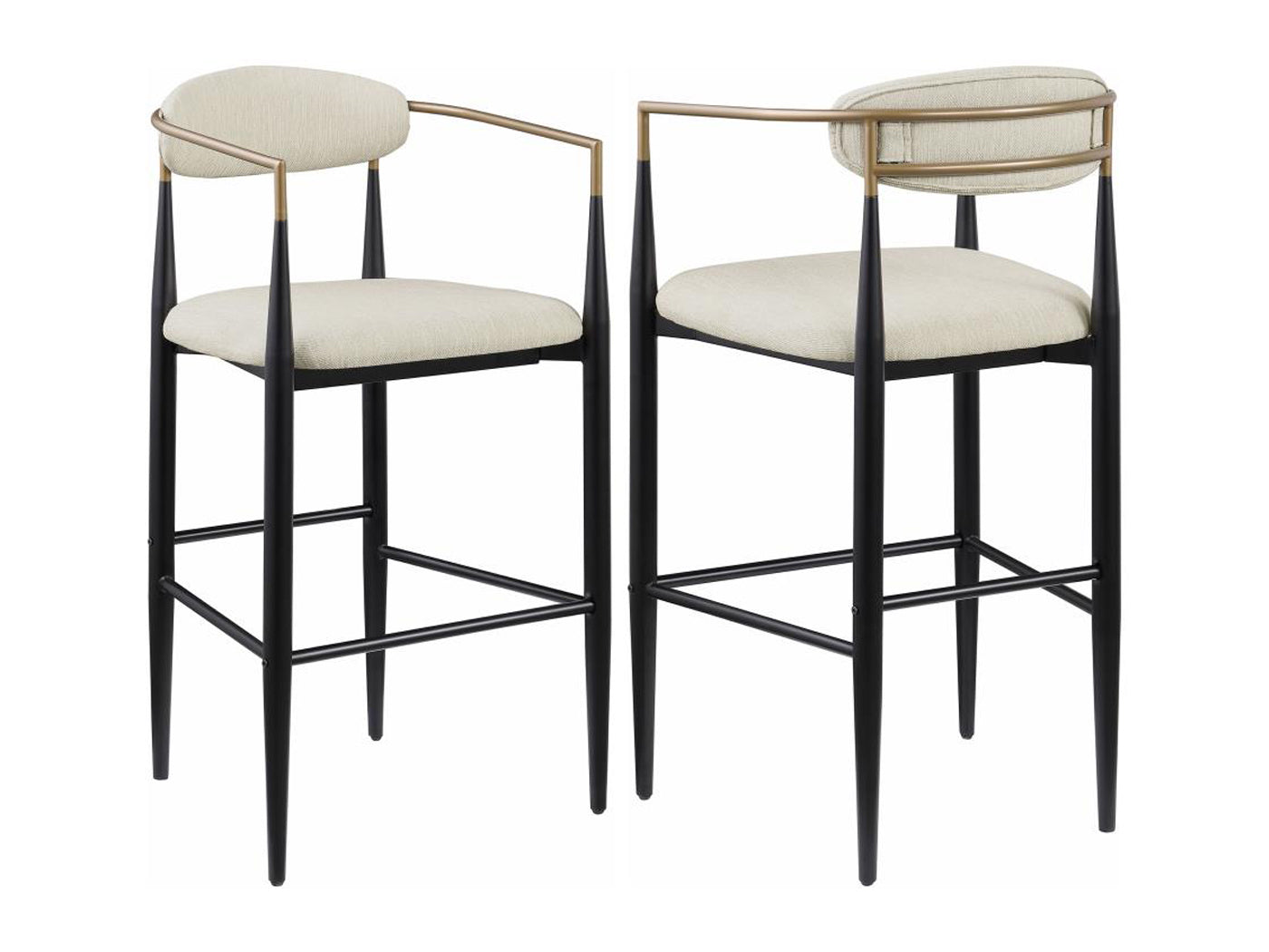 Tina Coa 22.5" Wide Bar Stool (Set of 2) – Istanbul Furniture - Home of ...