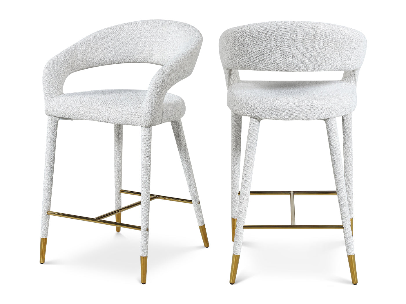 Destiny Boucle Fabric Bar Stool (Set of 2) – Istanbul Furniture - Home ...