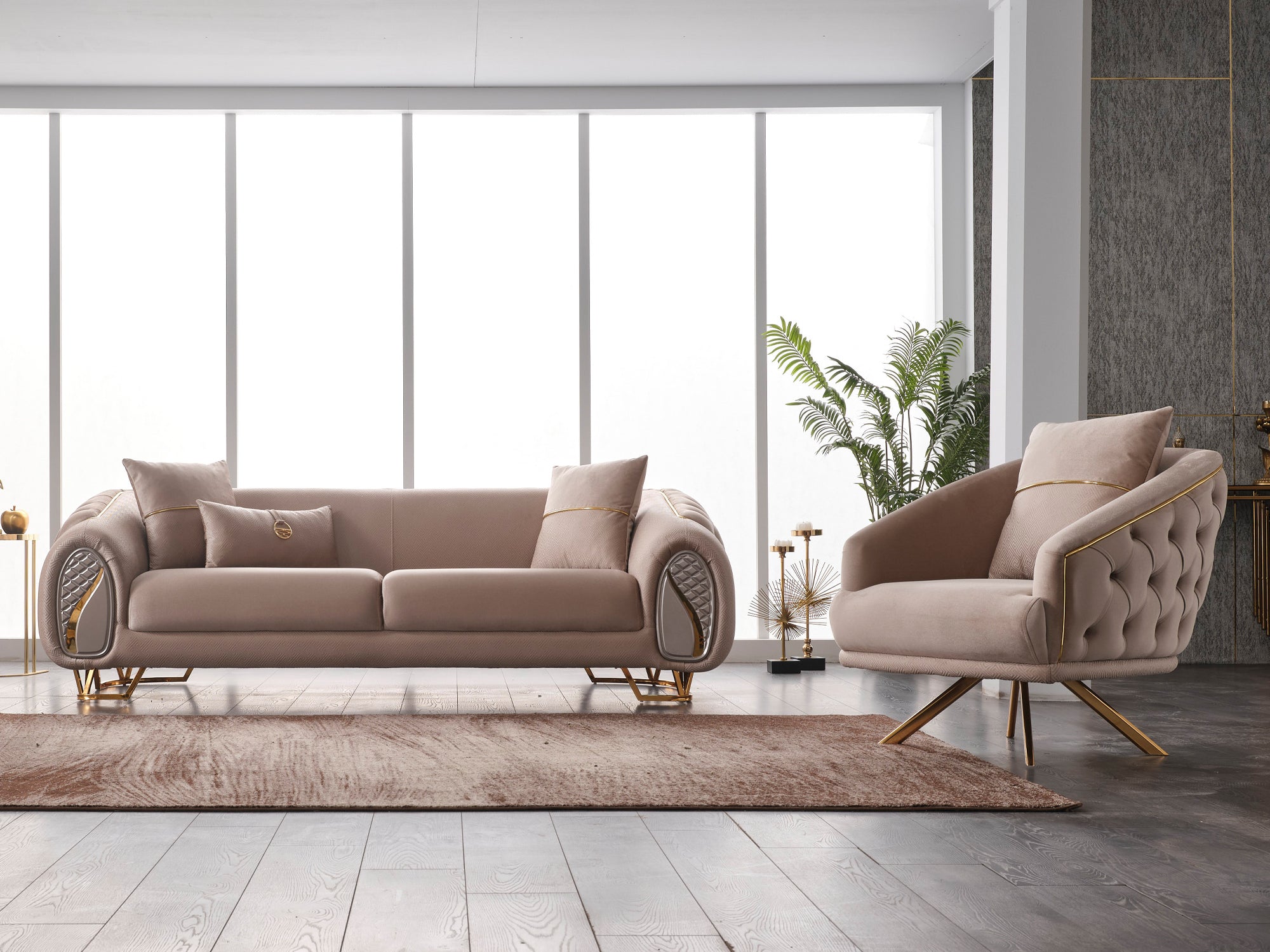 Diamonds Living Room Set – Istanbul Furniture - Home of Unique Turkish ...