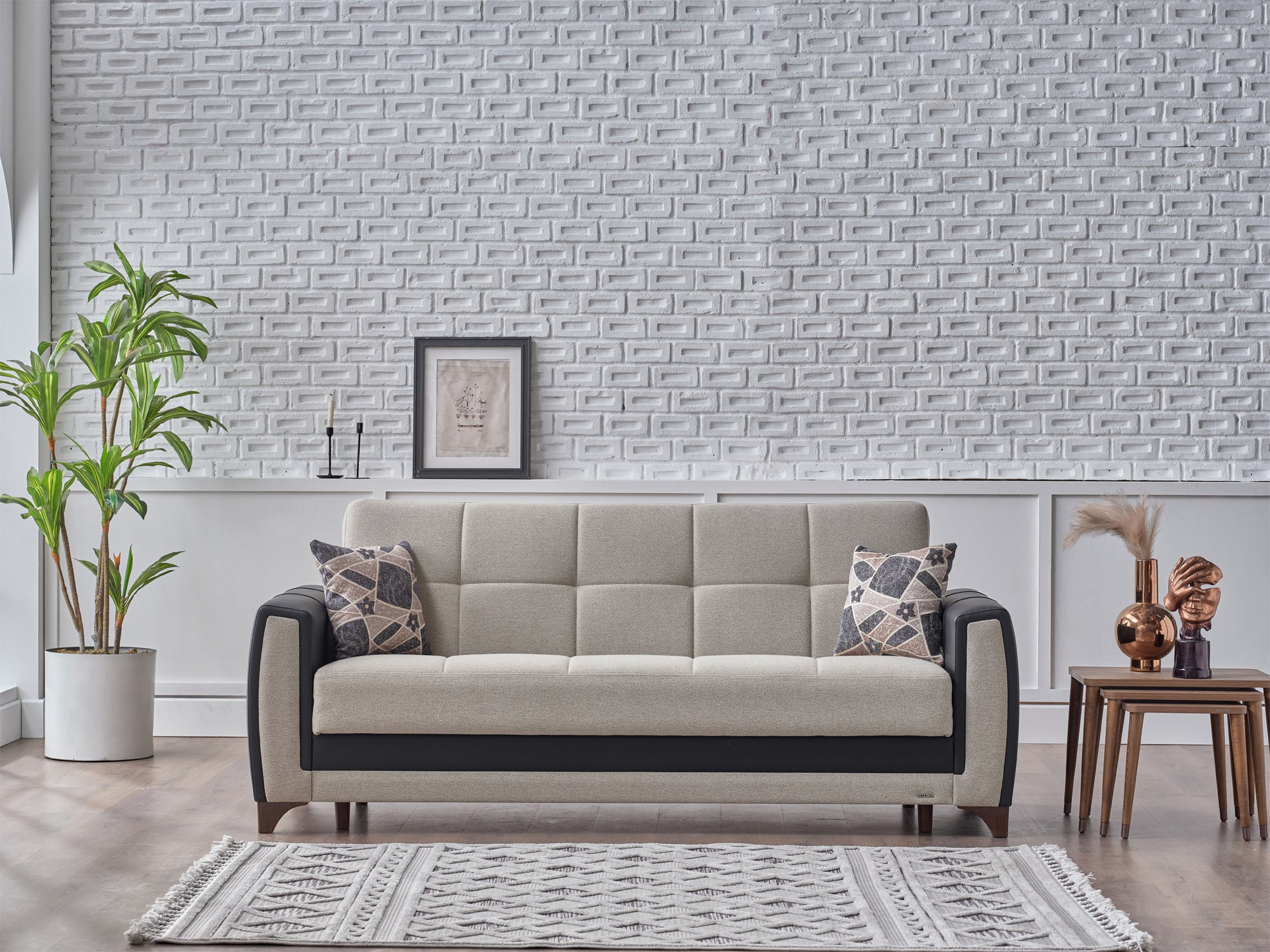Dublin 92" Wide Convertible Sofa – Istanbul Furniture - Home of Unique ...