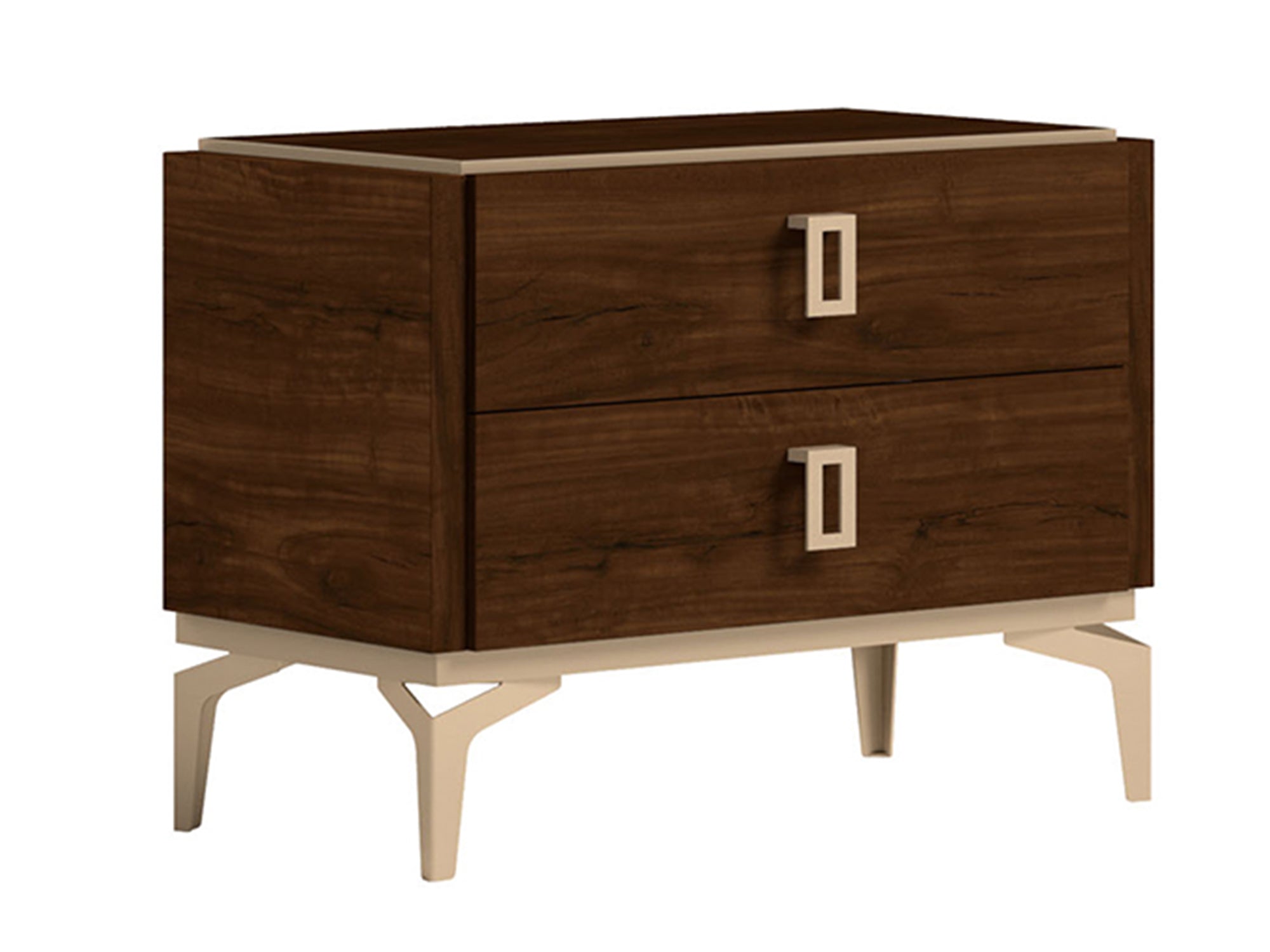 Eva 22" Tall 2 Drawer Nightstand – Istanbul Furniture - Home of Unique ...