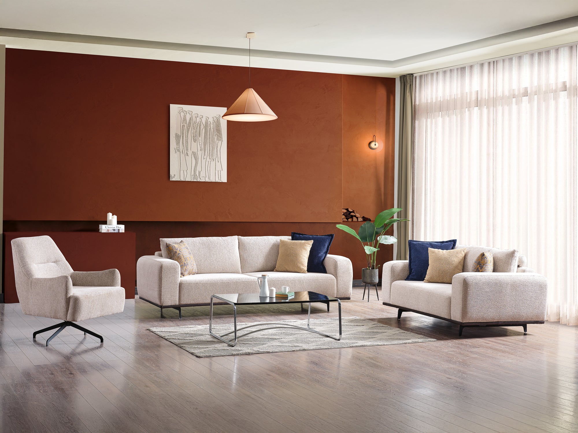 Viera Living Room Set – Istanbul Furniture - Home of Unique Turkish ...