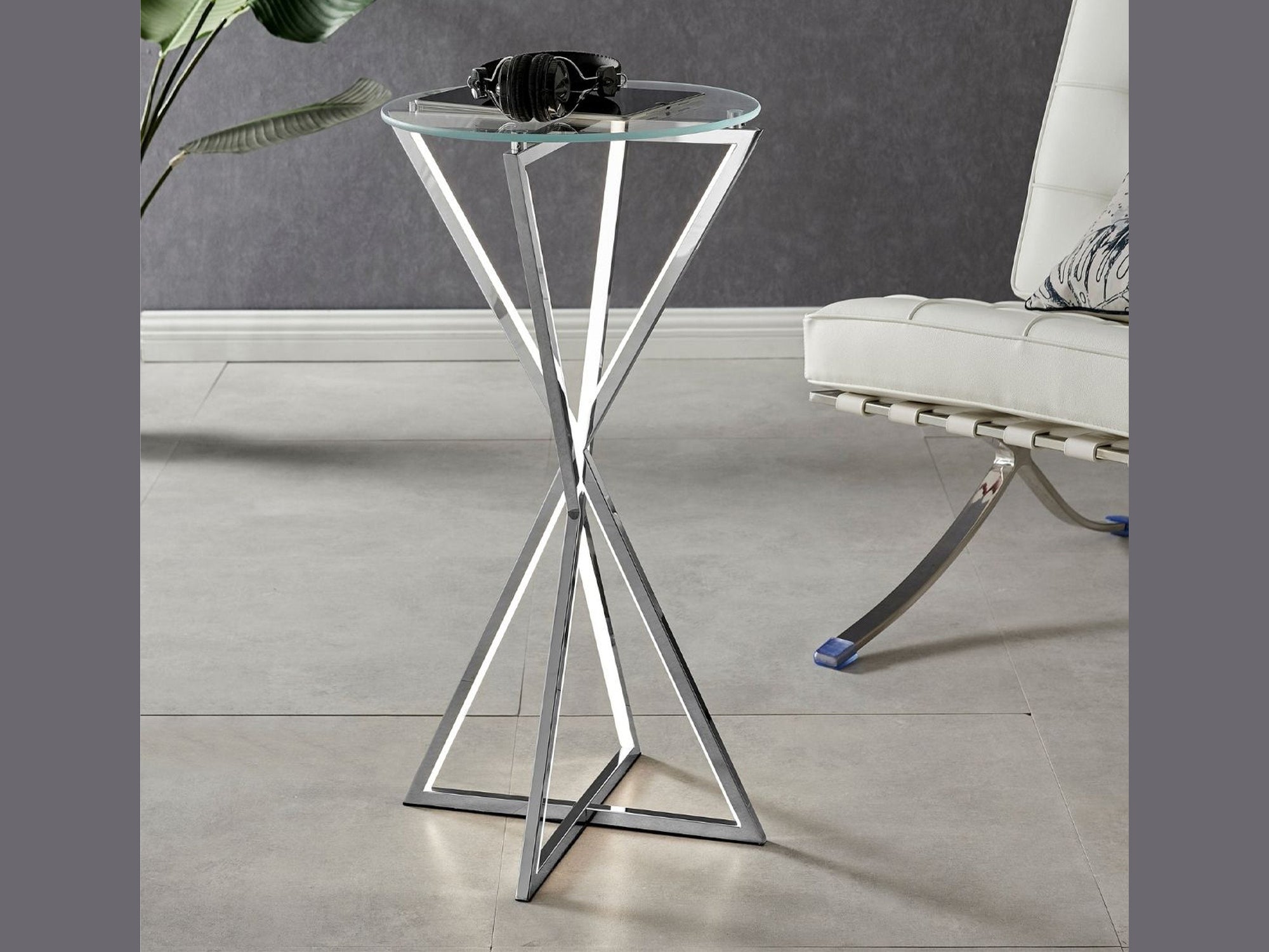 Led 30" Tall Side Table – Istanbul Furniture - Home of Unique Turkish ...