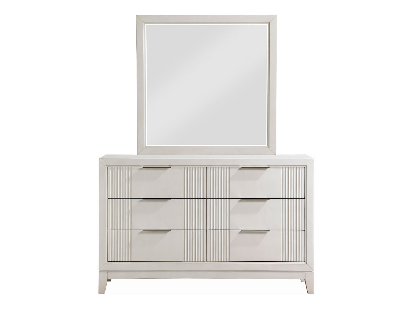 Florence 1326 60" Wide 6 Drawer Dresser With Mirror – Istanbul ...
