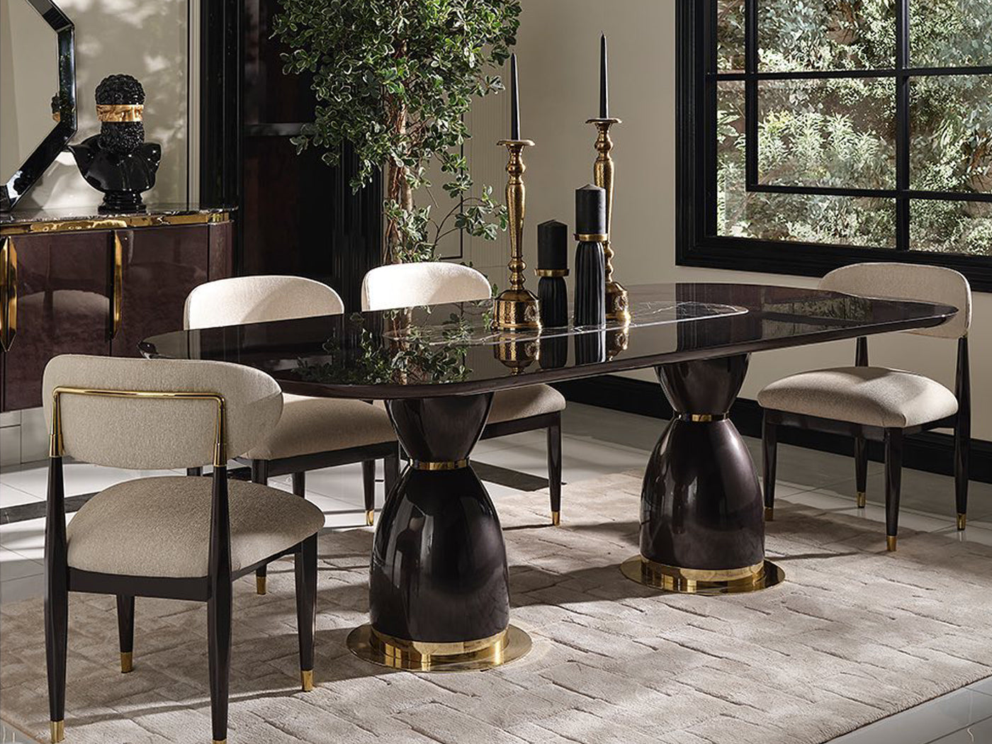 Braga 6 Person Dining Room Set – Istanbul Furniture - Home of Unique ...