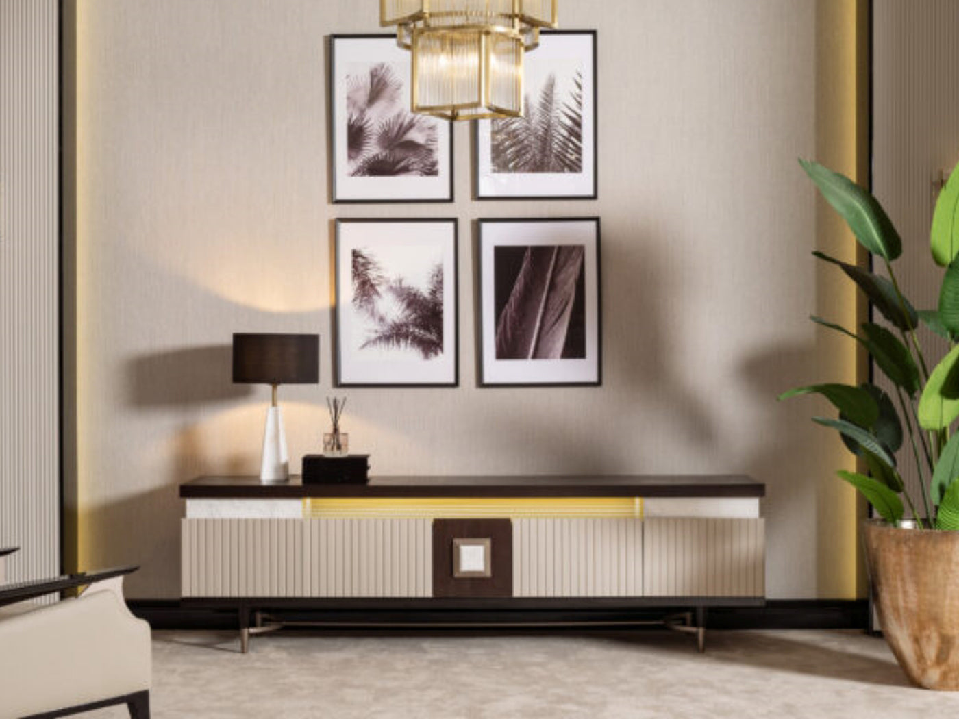 Galante 91" Wide TV Stand – Istanbul Furniture - Home of Unique Turkish ...