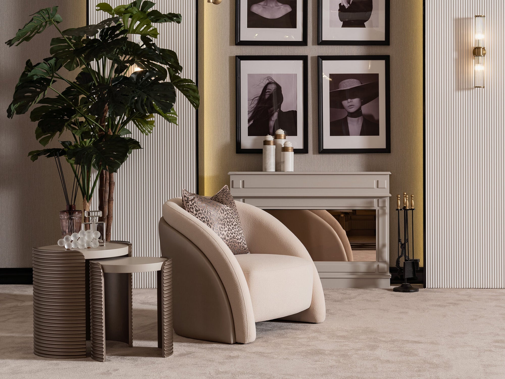 Leora 34" Wide Armchair – Istanbul Furniture - Home of Unique Turkish ...