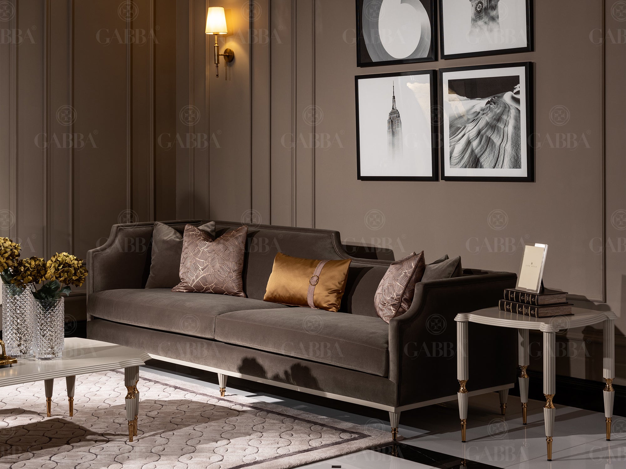 Monacoba 104" Wide Sofa – Istanbul Furniture - Home of Unique Turkish ...