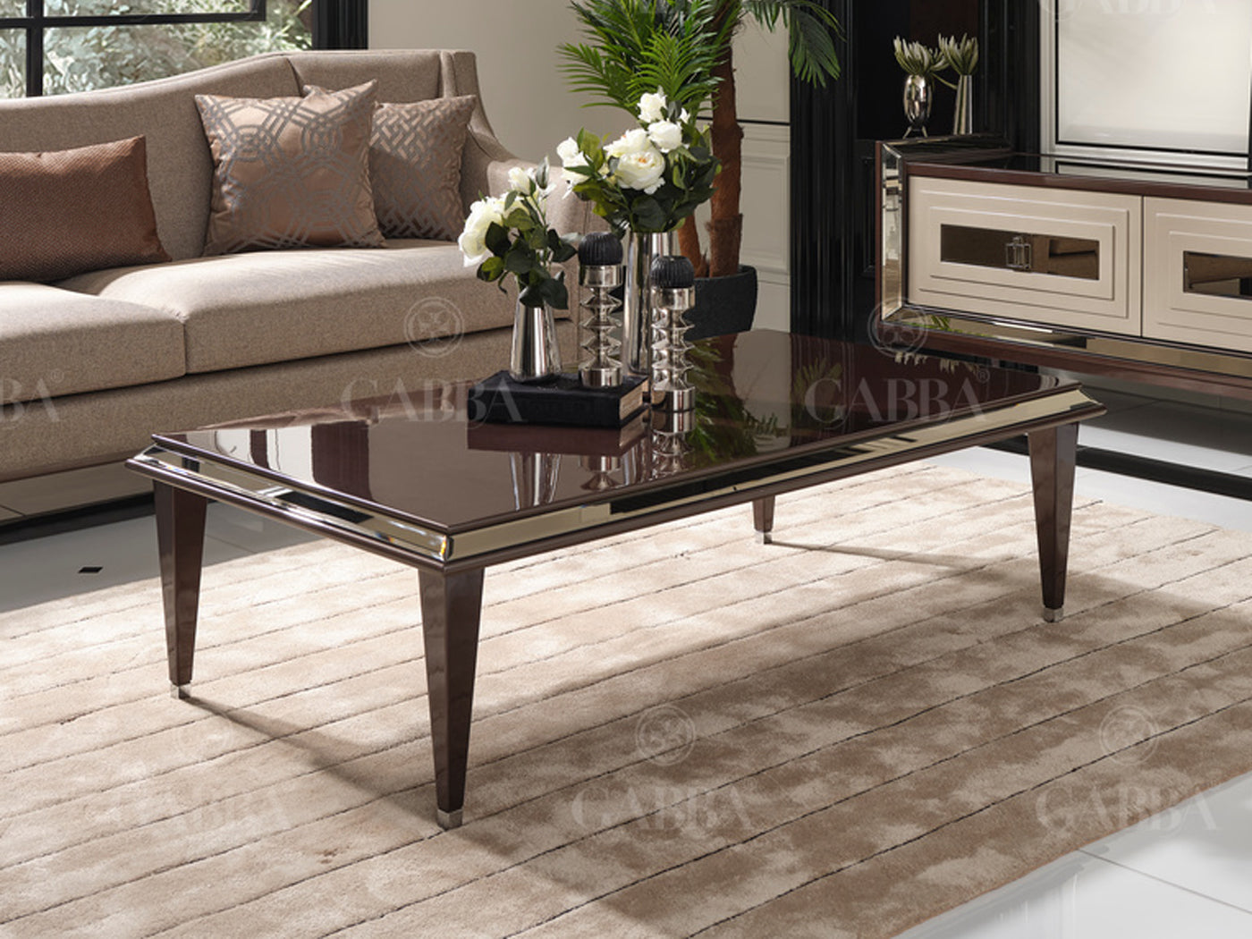 Varna 57" Wide Coffee Table – Istanbul Furniture - Home of Unique ...