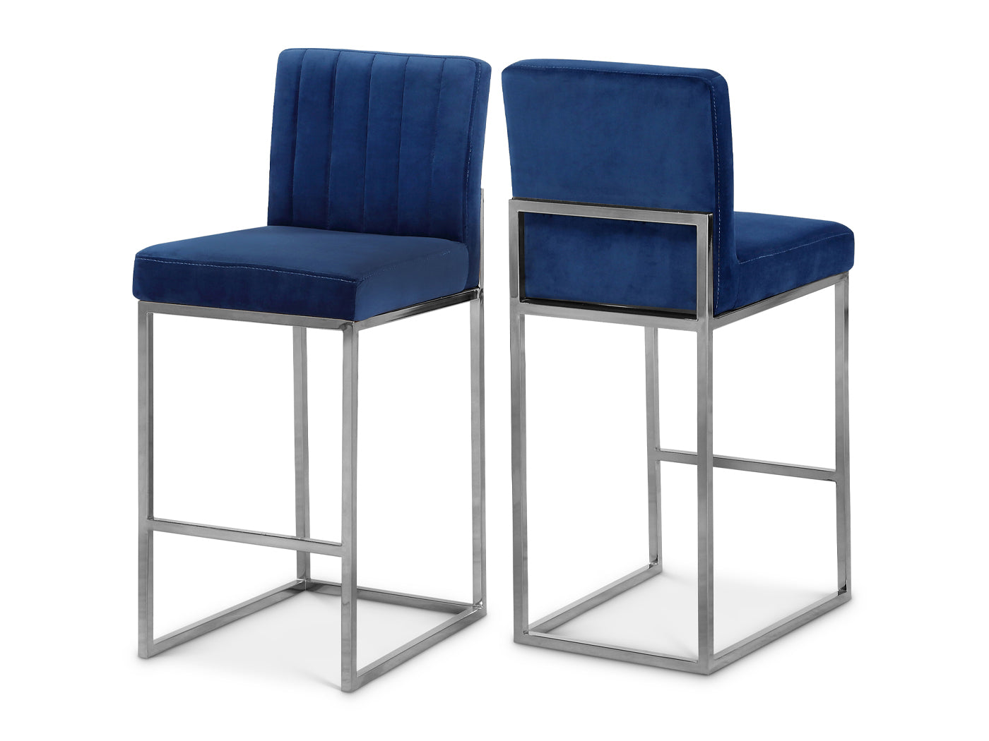Giselle Velvet Bar Stool (Set of 2) – Istanbul Furniture - Home of ...
