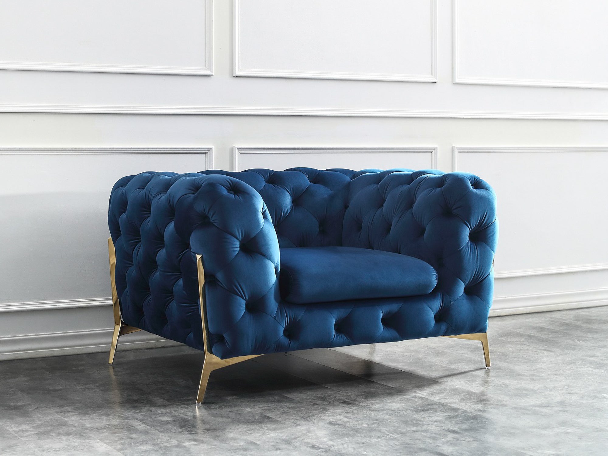 Glamour 50" Wide Tufted Armchair – Istanbul Furniture - Home of Unique ...
