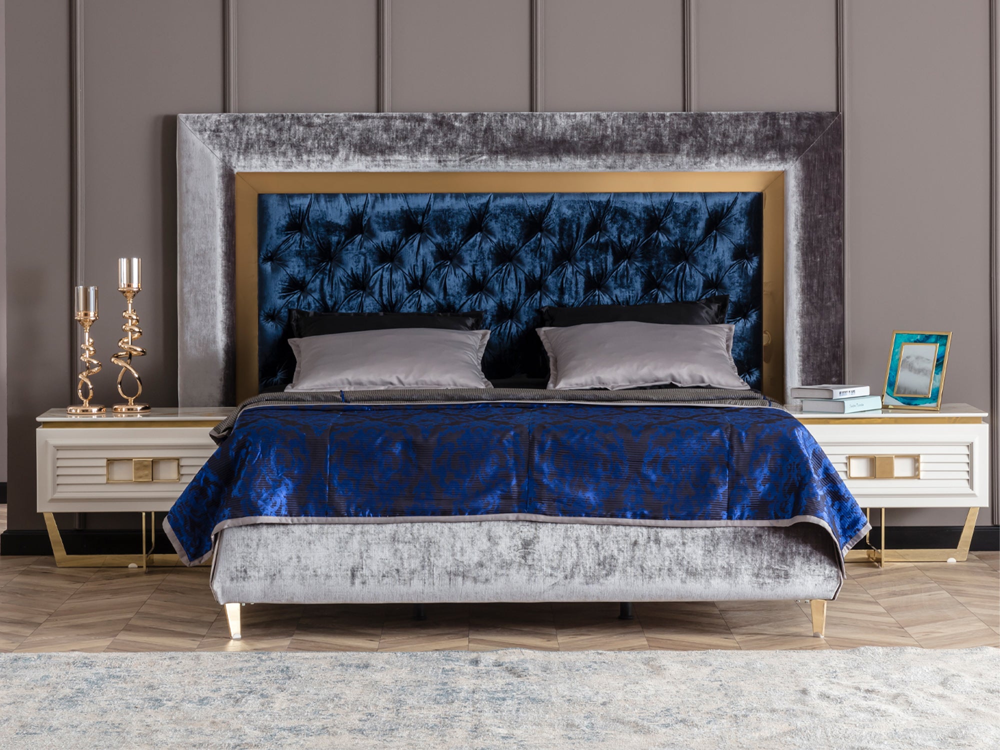 Gloria European Platform Bed – Istanbul Furniture - Home of Unique ...