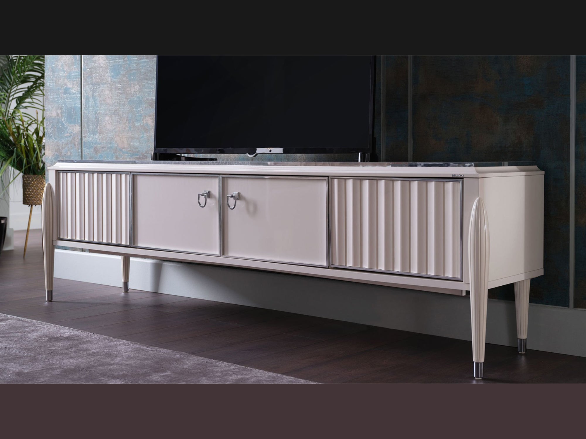 Gravita 83" Wide TV Stand – Istanbul Furniture - Home of Unique Turkish ...