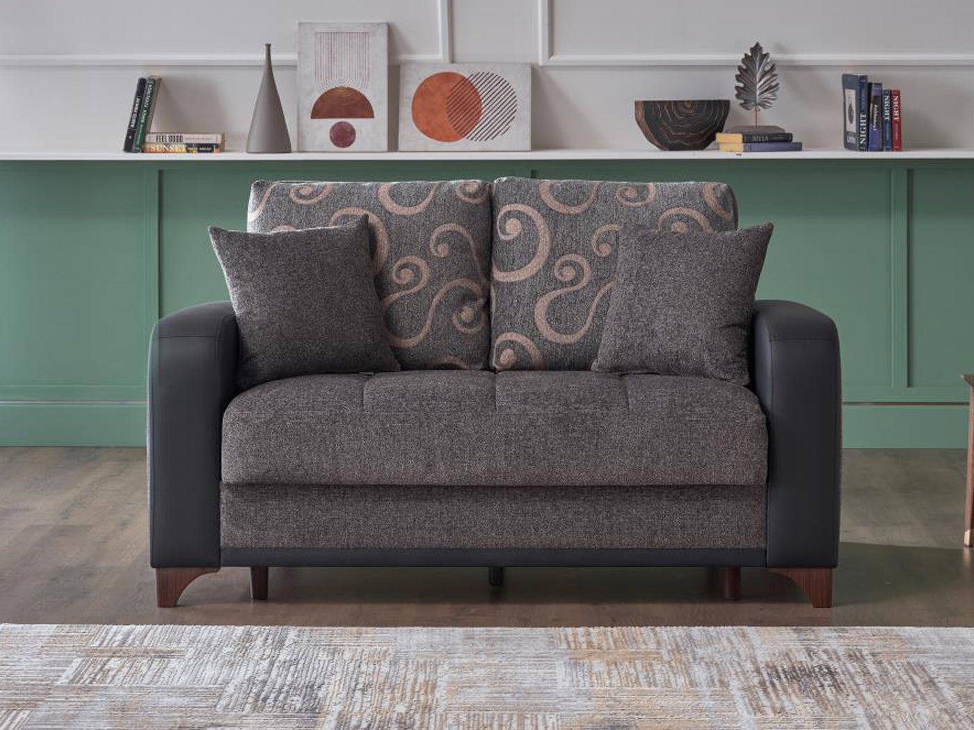 Haustin 67.3" Wide Convertible Loveseat – Istanbul Furniture - Home of ...