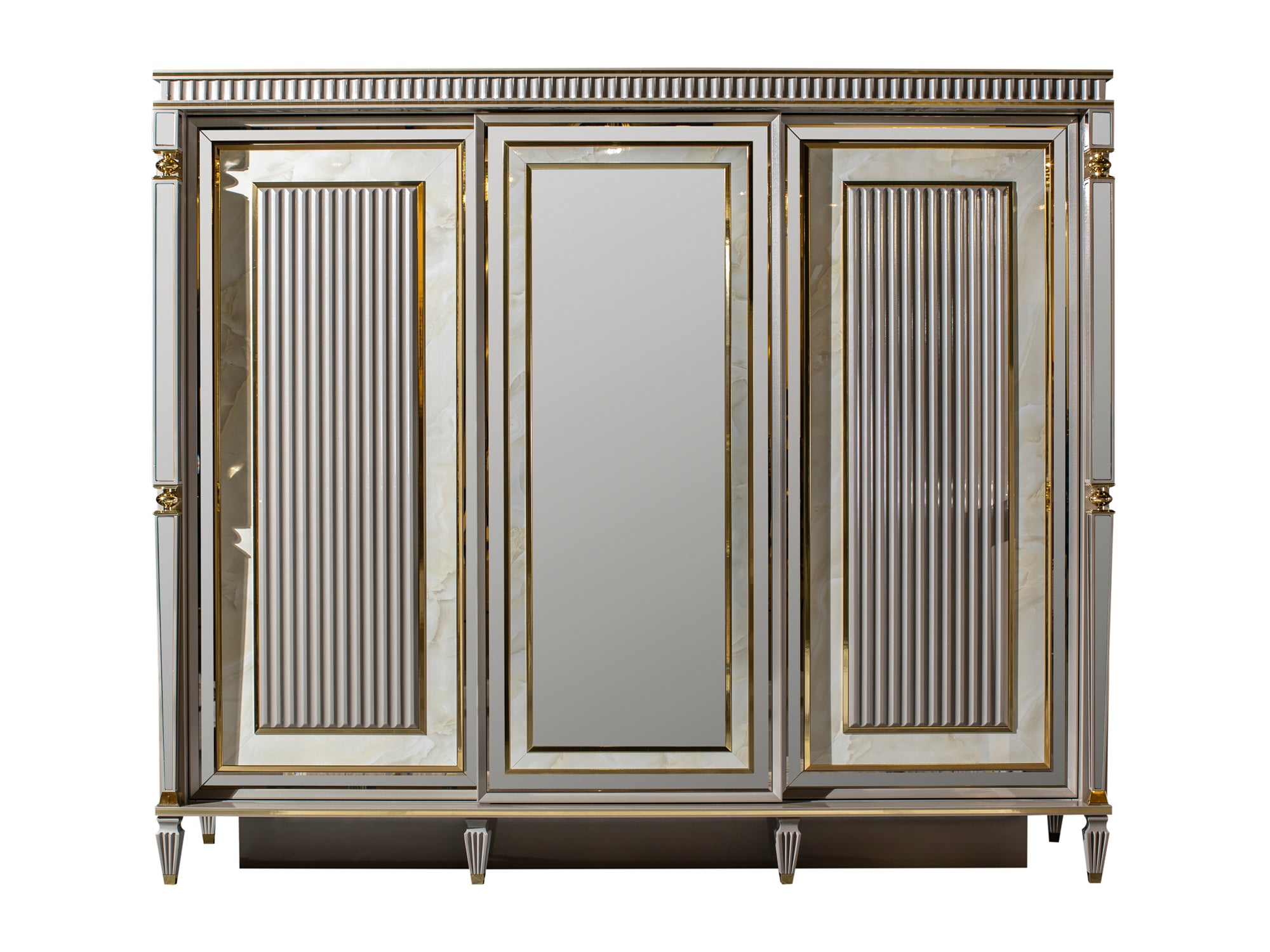 Istanbul 106" Wide 3 Door Wardrobe – Istanbul Furniture - Home of ...