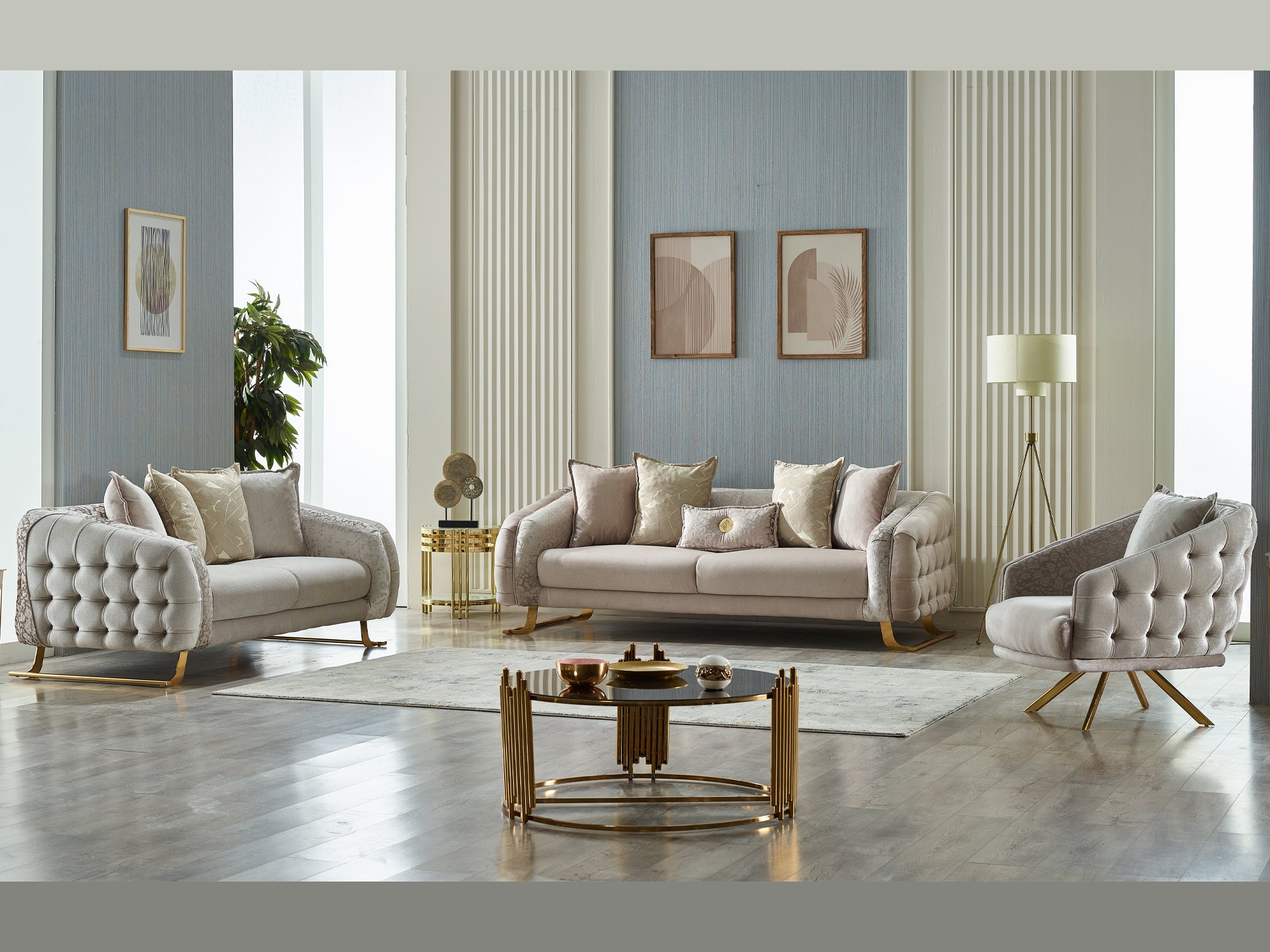 Laguna Living Room Set – Istanbul Furniture - Home of Unique Turkish ...
