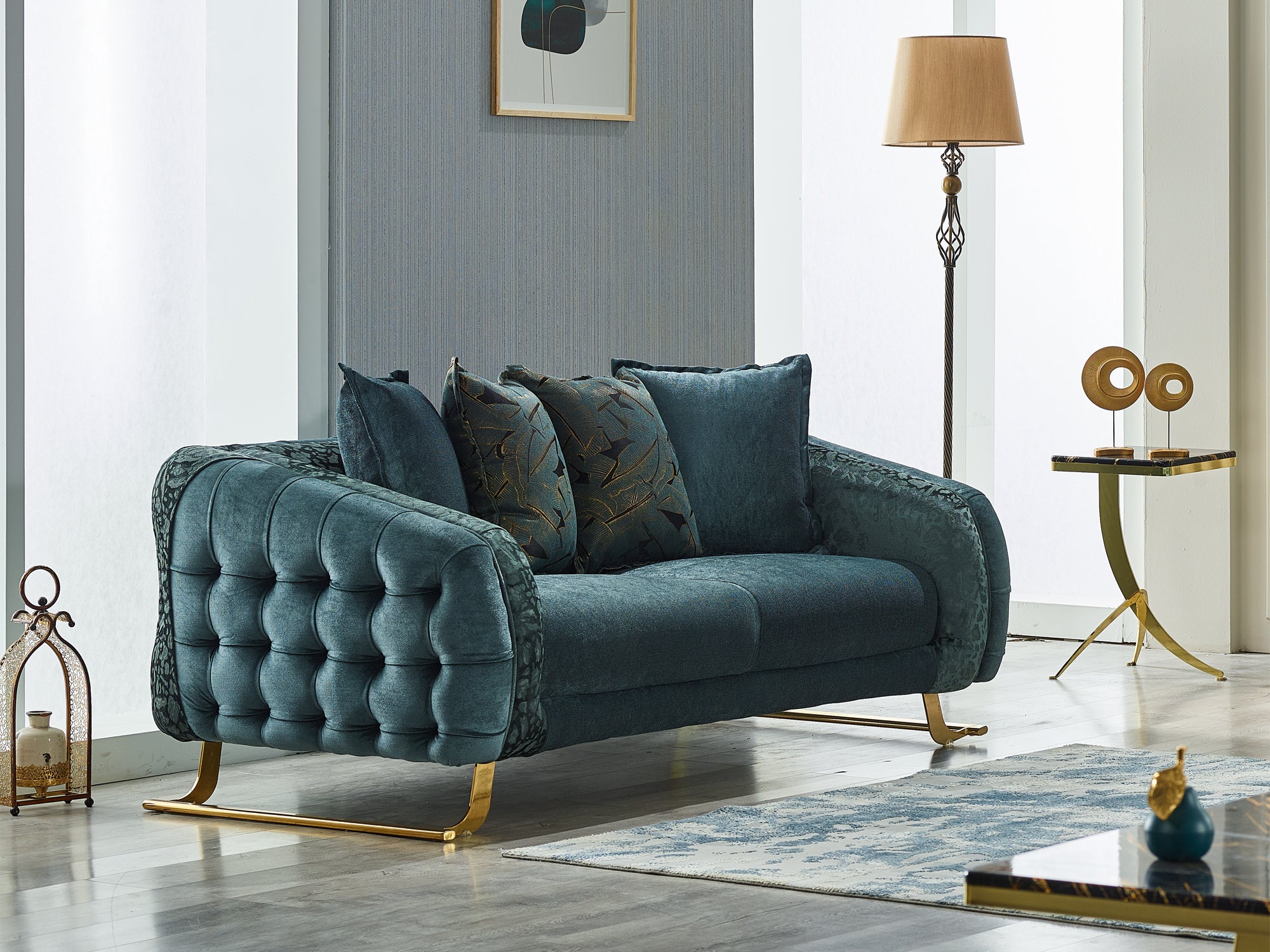 Laguna 35" Wide Tufted Armchair – Istanbul Furniture - Home of Unique ...