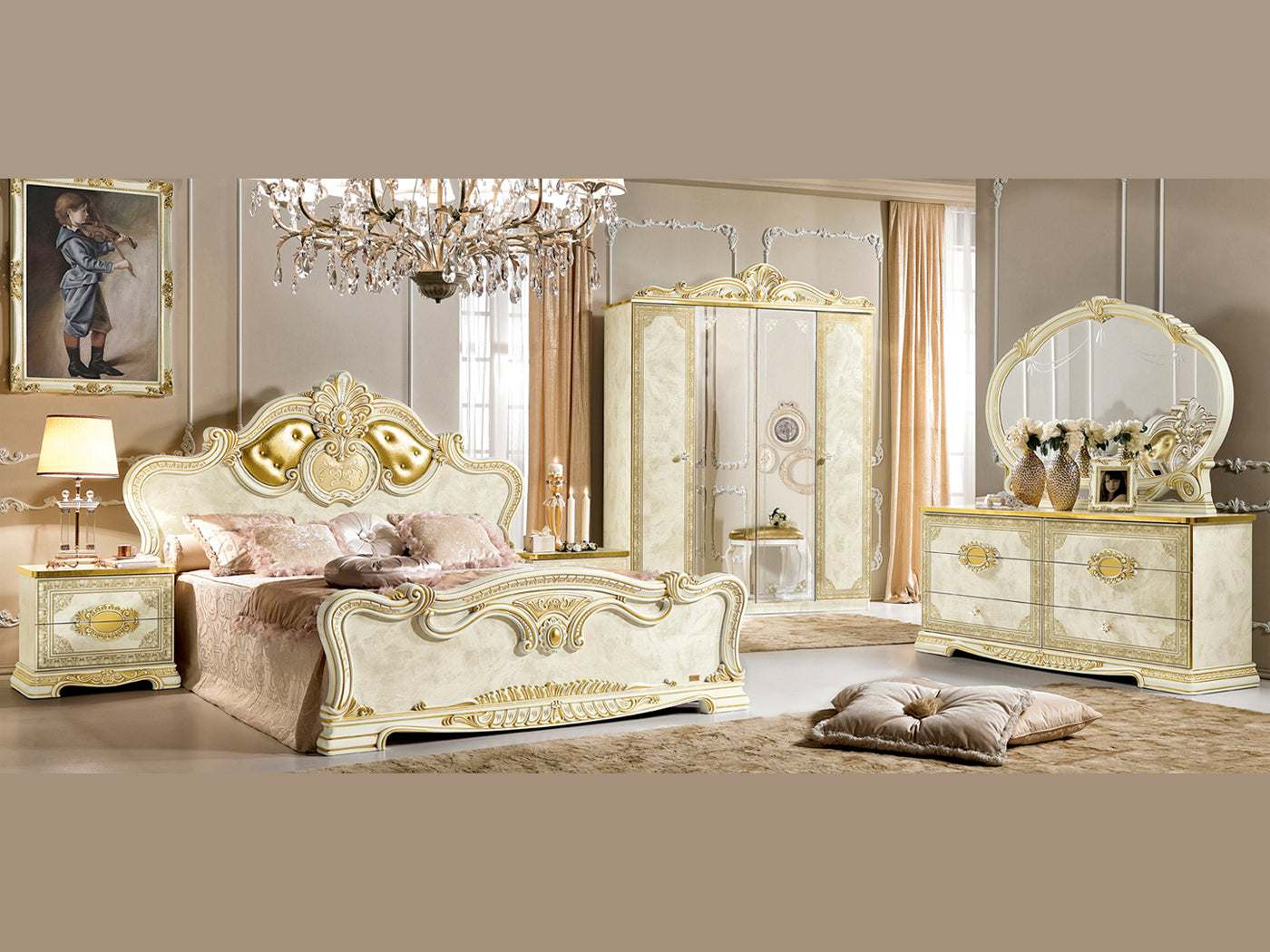 Leonardo Es Bedroom Set – Istanbul Furniture - Home of Unique Turkish Furniture