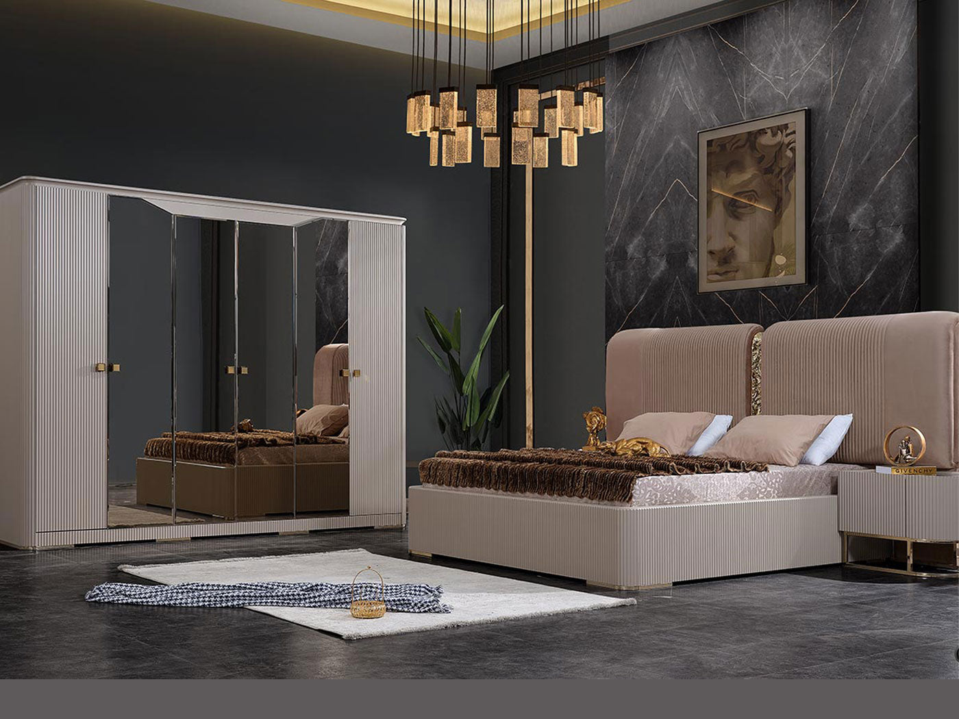 Lyon Bedroom Set – Istanbul Furniture - Home of Unique Turkish Furniture