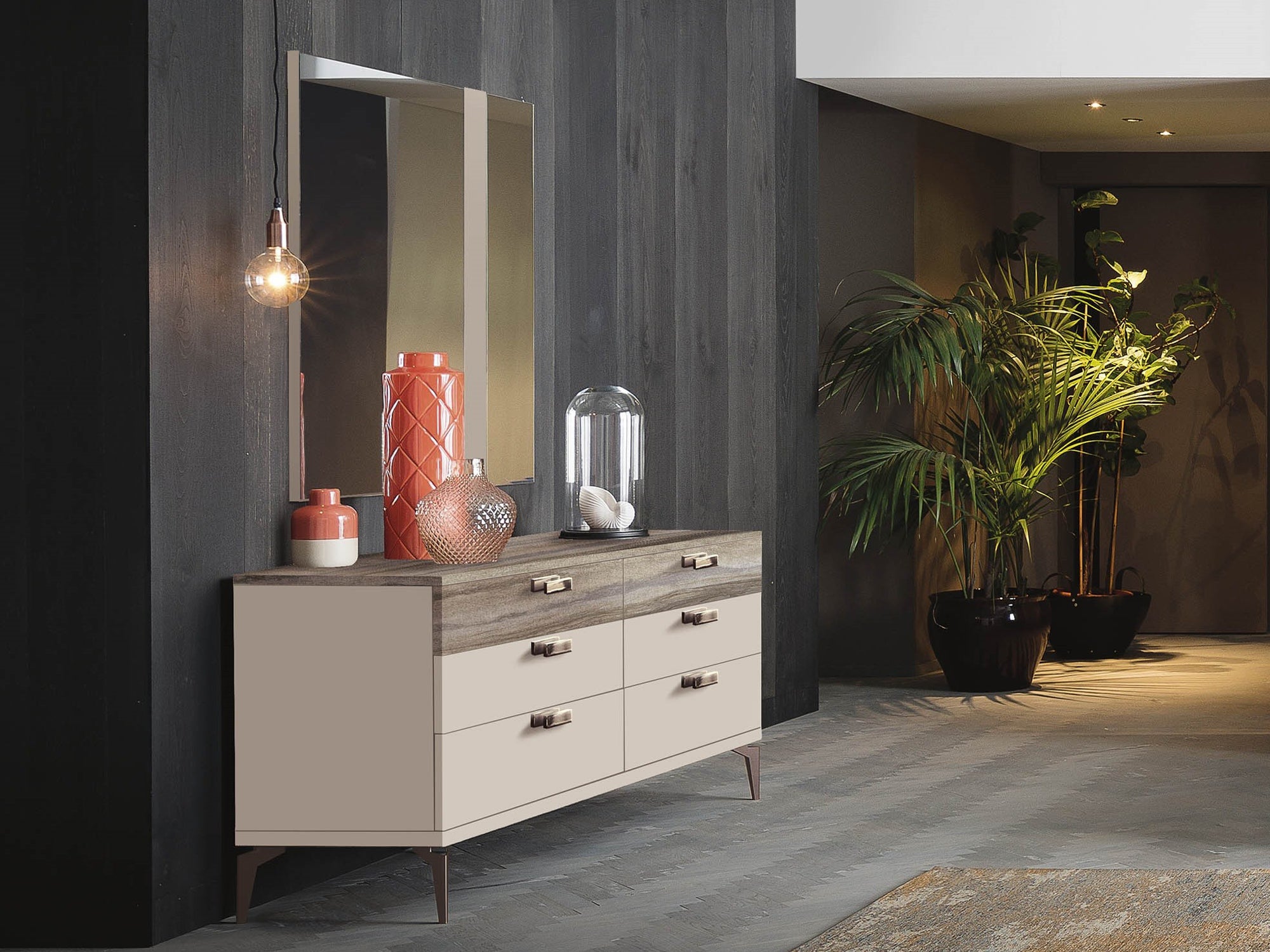 Madison 63" Wide 6 Drawer Dresser With Mirror – Istanbul Furniture ...