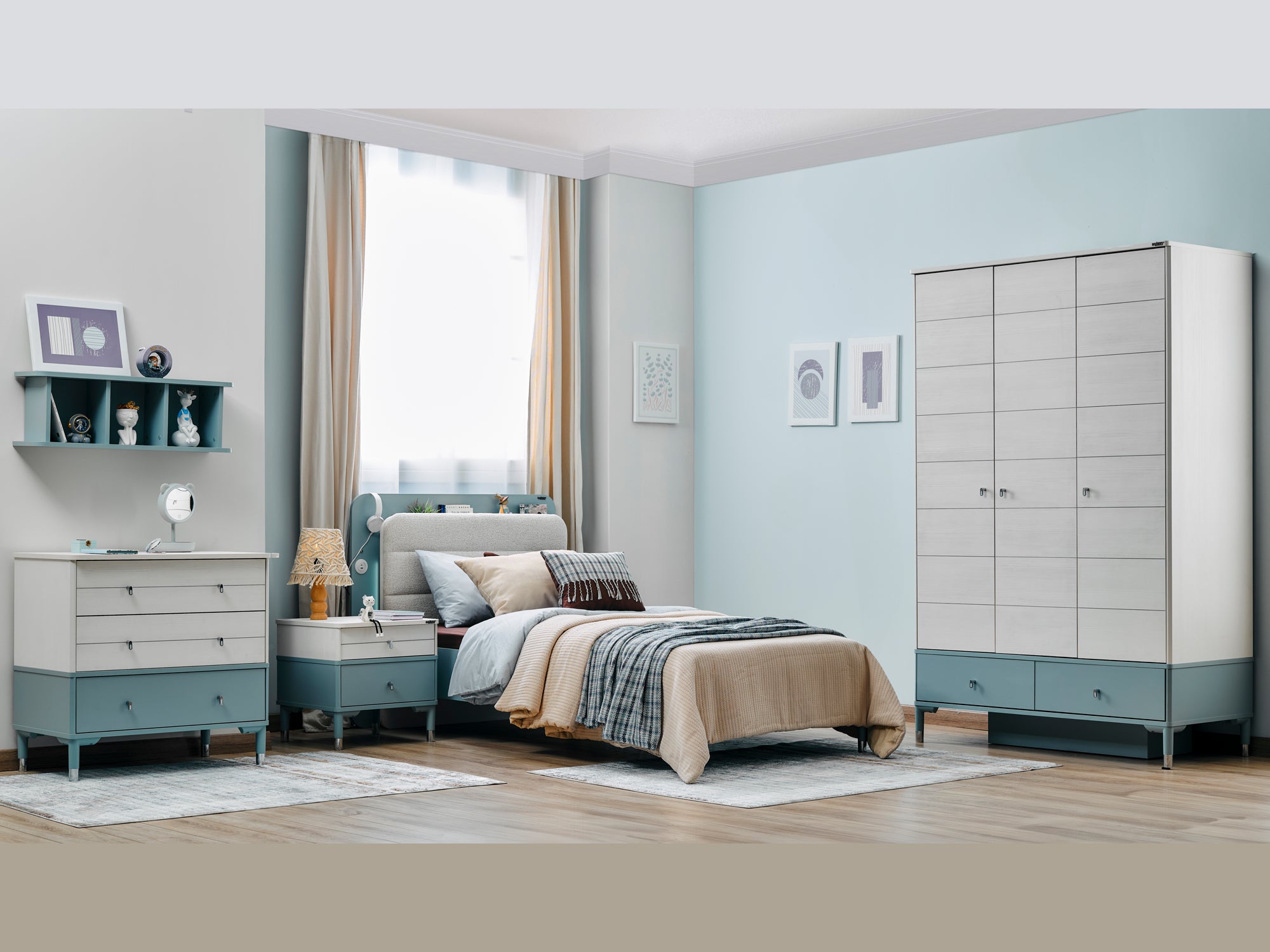 Marin Twin Kid Bedroom Set – Istanbul Furniture - Home of Unique ...