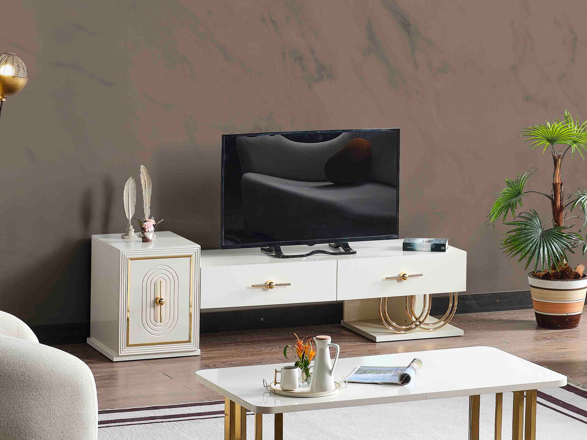 Marsel 72" Wide TV Stand – Istanbul Furniture - Home of Unique Turkish ...
