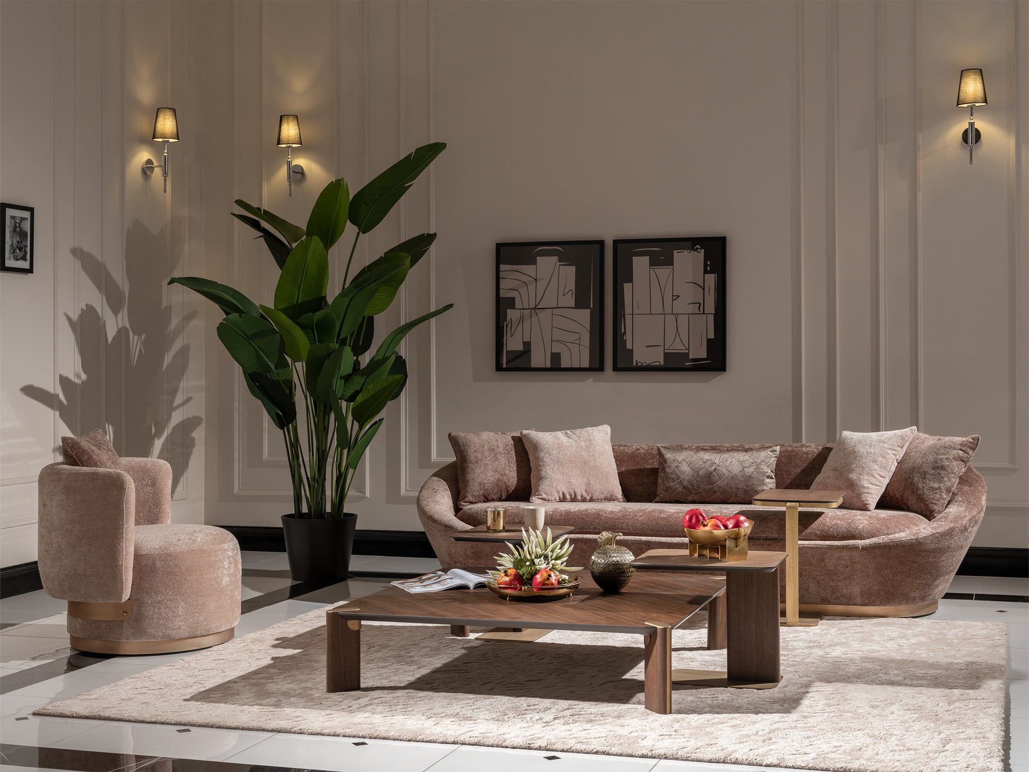 Mathilda Living Room Set – Istanbul Furniture - Home of Unique Turkish ...