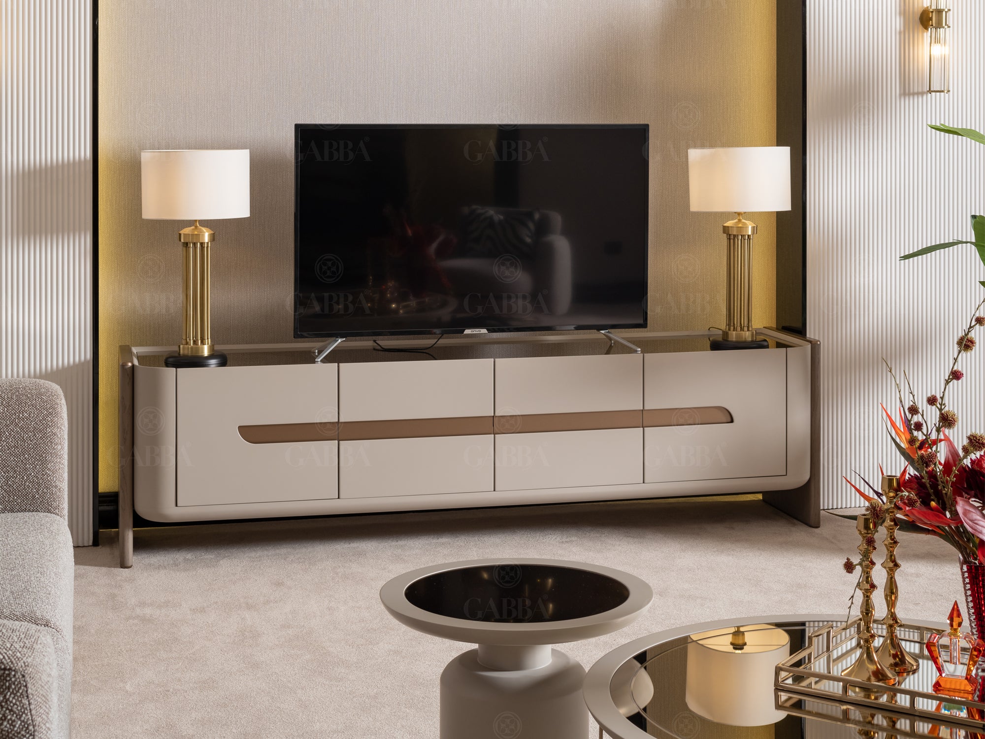Milanom 94.5" Wide TV Stand – Istanbul Furniture - Home of Unique ...