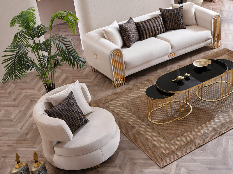 Monaco Living Room Set – Istanbul Furniture - Home of Unique Turkish ...