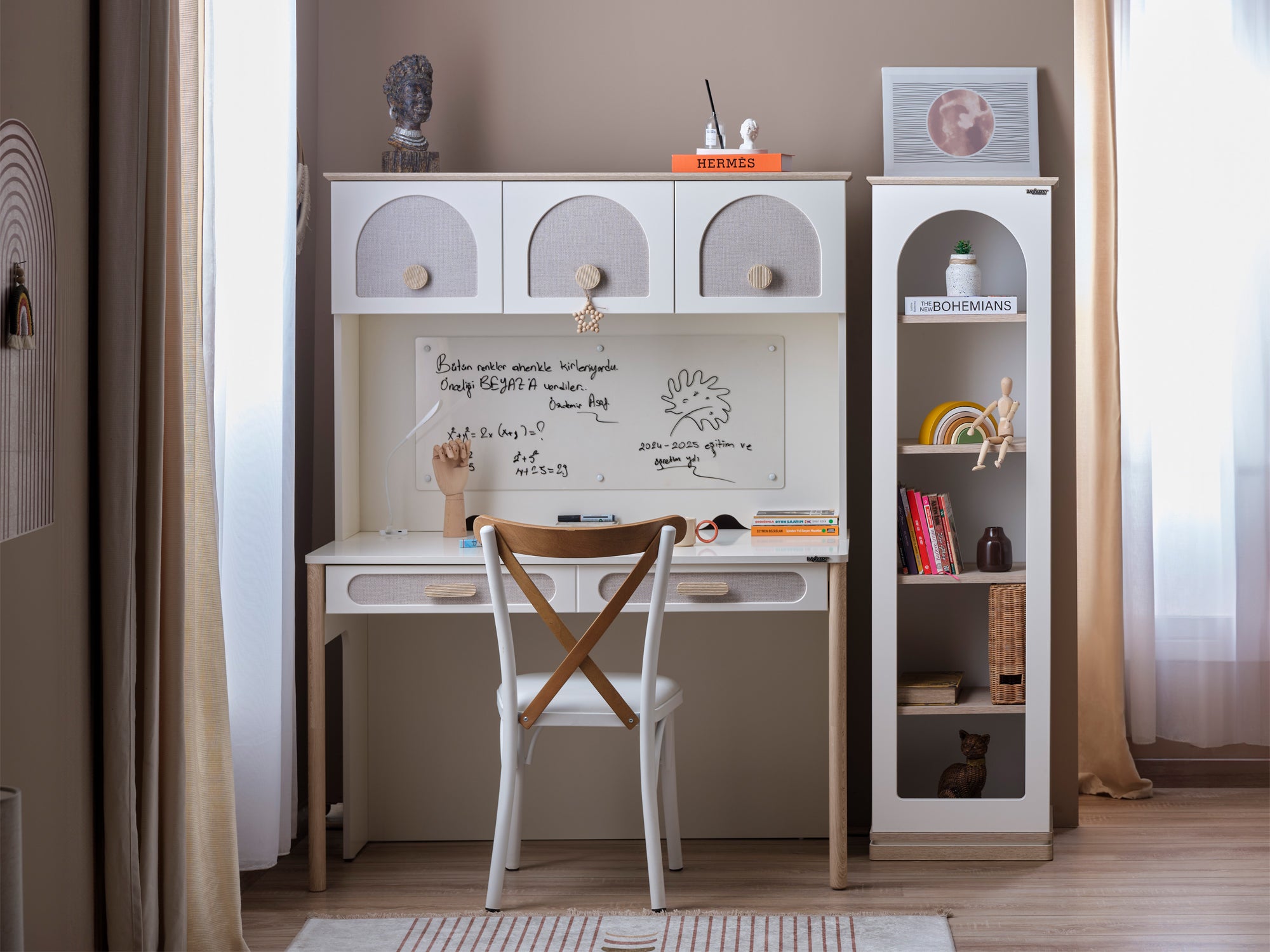 Mosso 50" Wide Study Desk – Istanbul Furniture - Home of Unique Turkish ...
