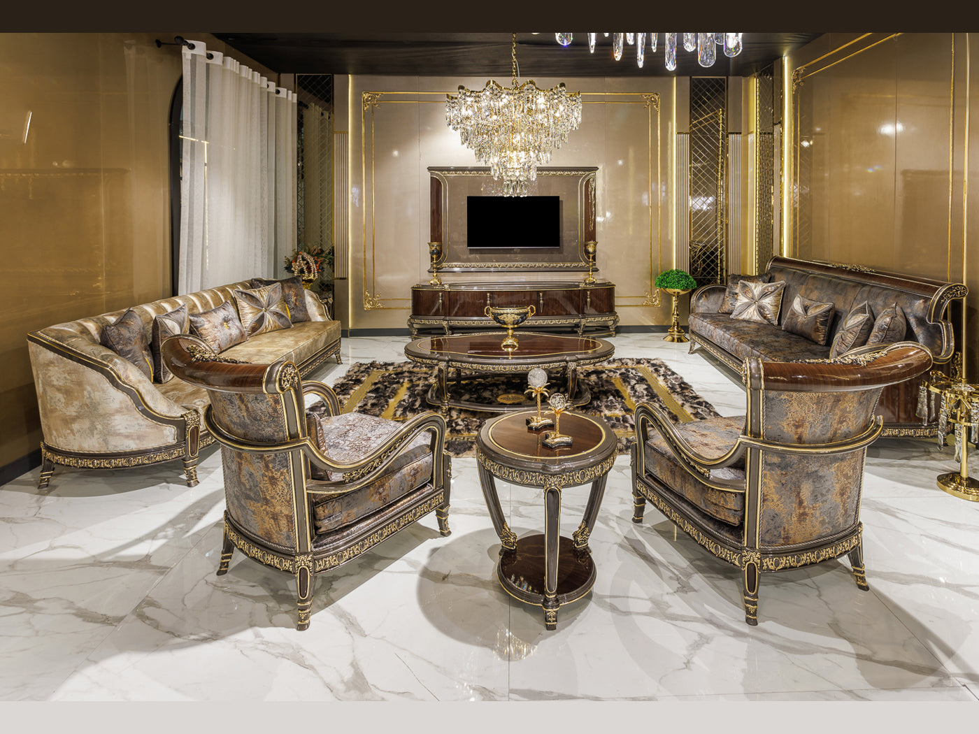 Elegance MyL Traditional Living Room Set – Istanbul Furniture - Home of ...