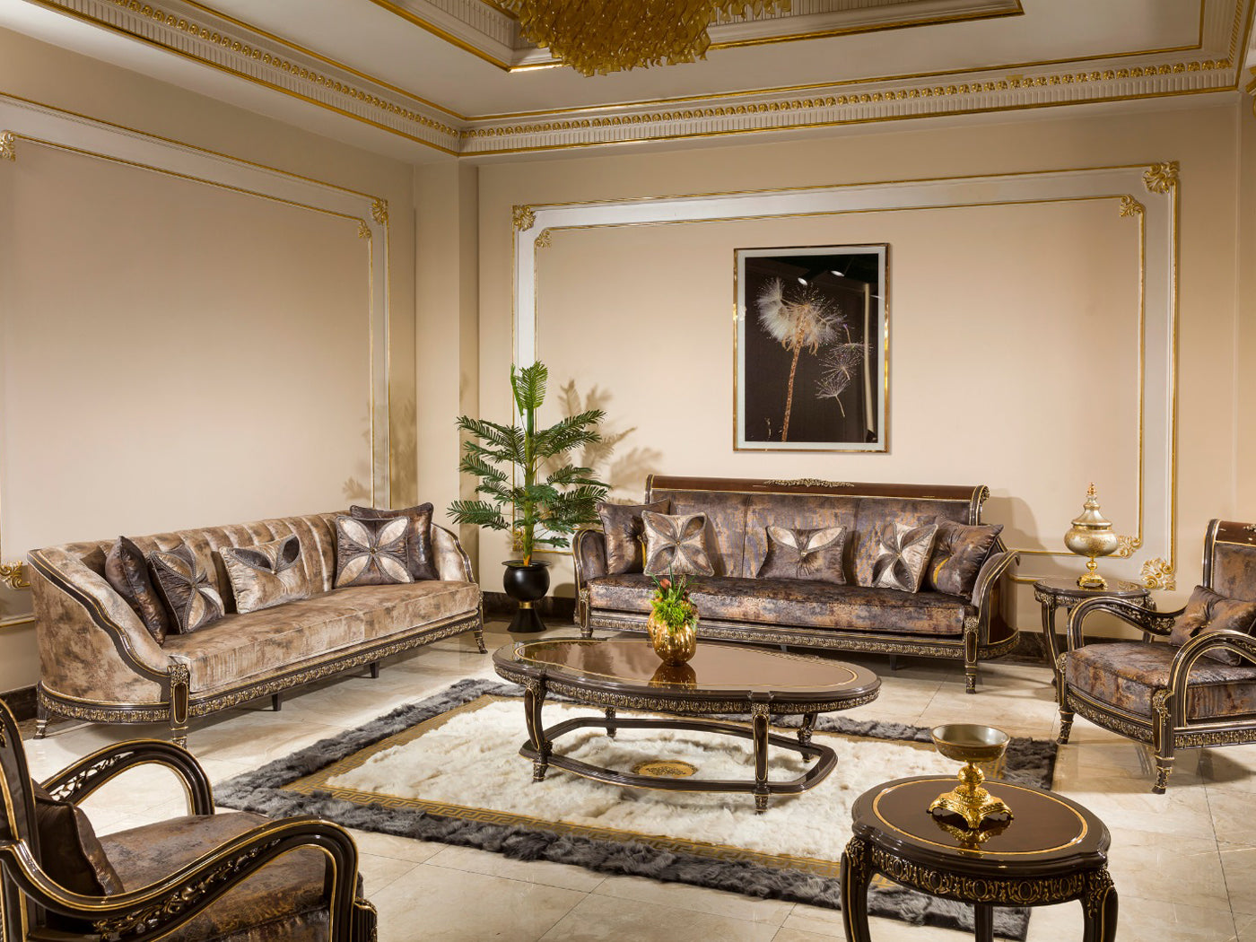 Elegance MyL Traditional Living Room Set – Istanbul Furniture - Home of ...