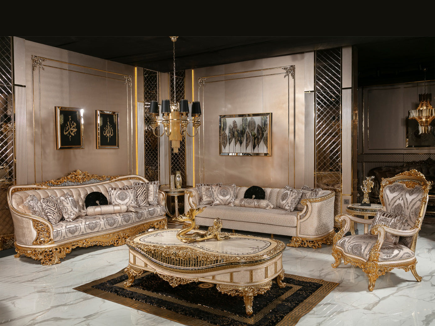 Royal MyL Traditional Living Room Set – Istanbul Furniture - Home of ...