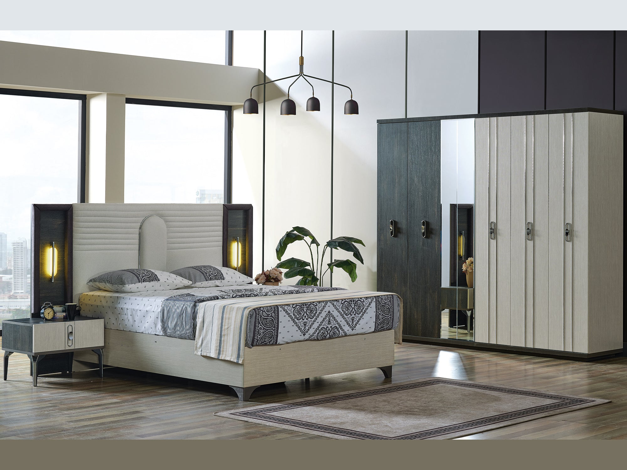 Nero Bedroom Set – Istanbul Furniture - Home of Unique Turkish Furniture
