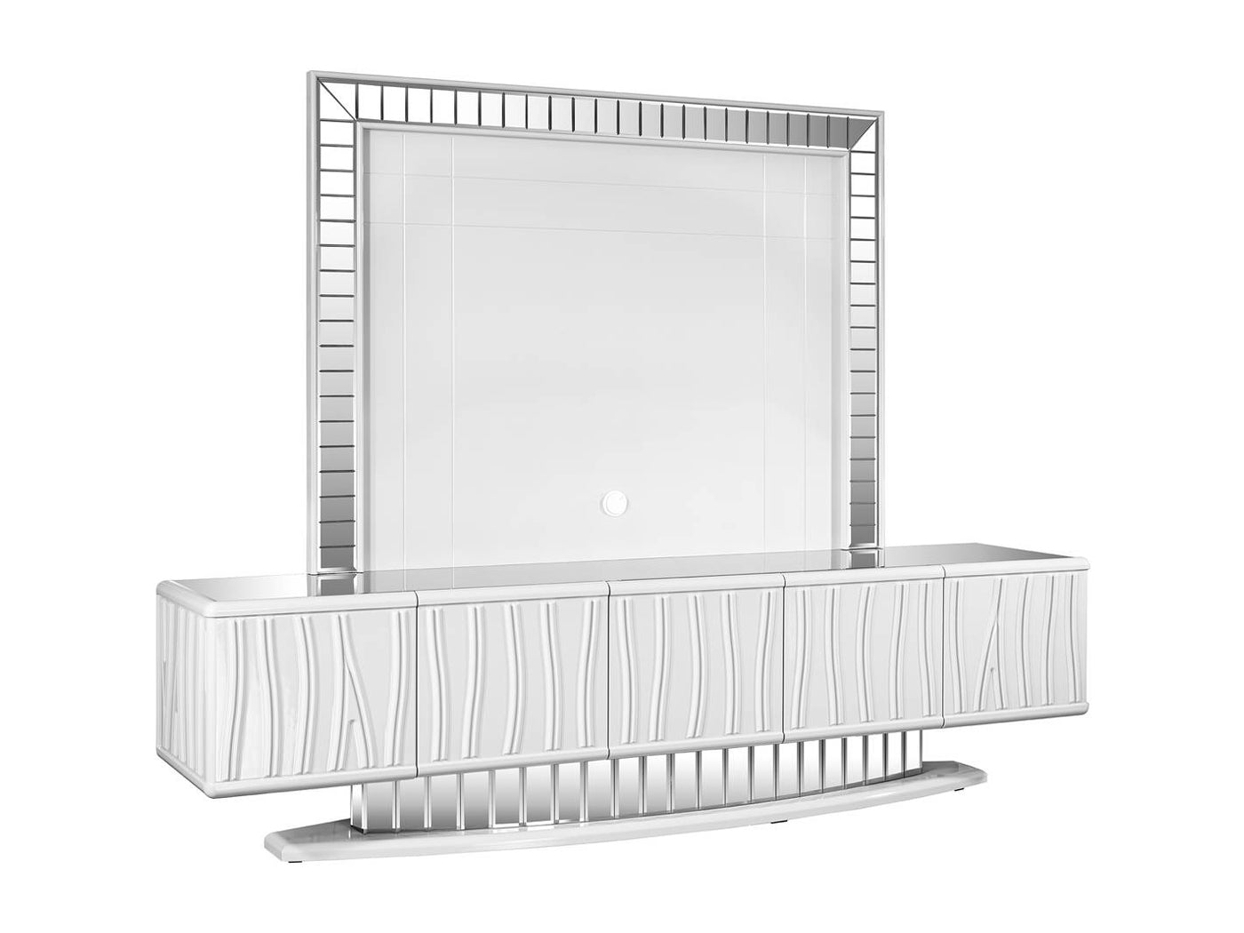 Novar 96.5" Wide TV Stand – Istanbul Furniture - Home of Unique Turkish ...