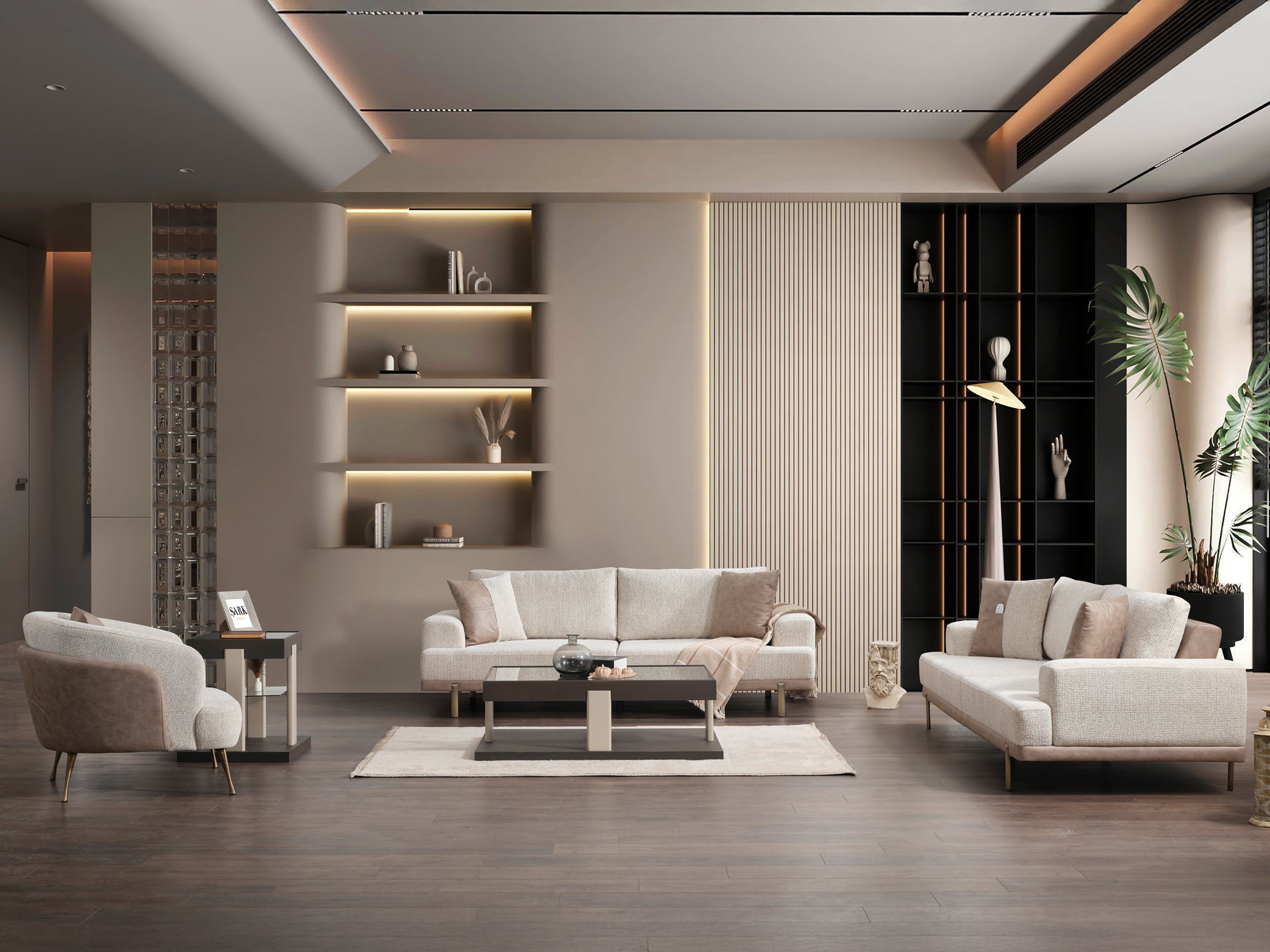 Olivia Sark Living Room Set – Istanbul Furniture - Home of Unique ...