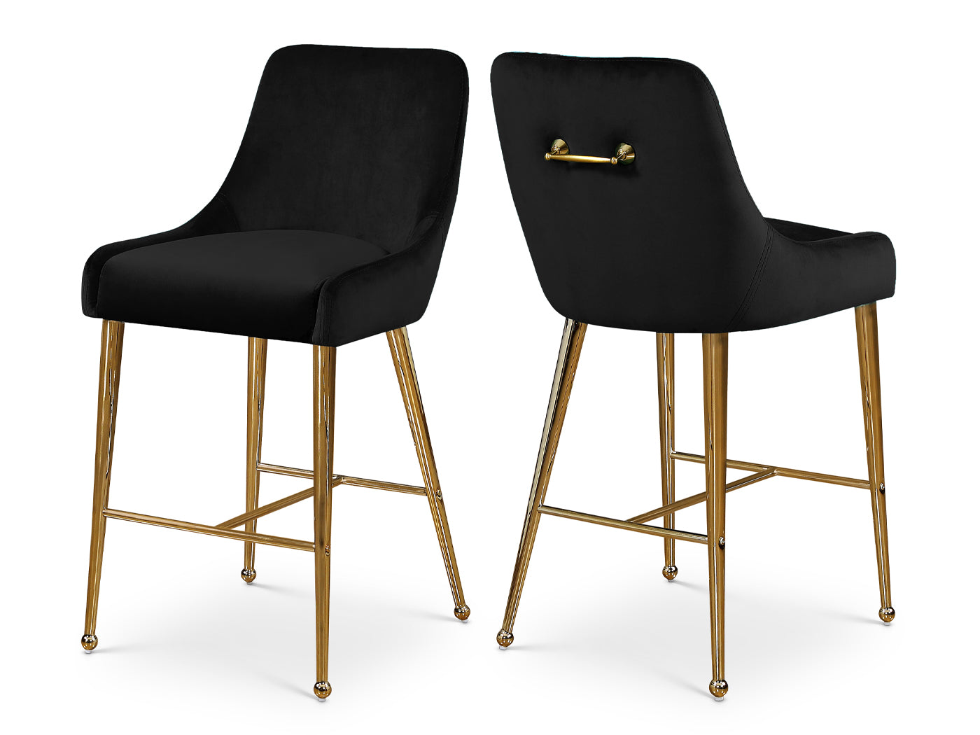 Owen Velvet Bar Stool (Set of 2) – Istanbul Furniture - Home of Unique ...