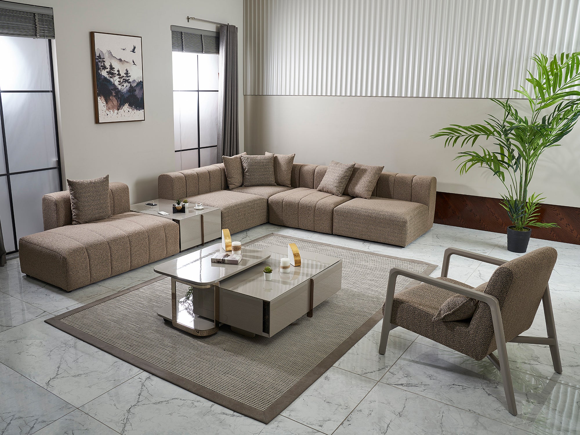 Noble Modular Sectional – Istanbul Furniture - Home of Unique Turkish ...